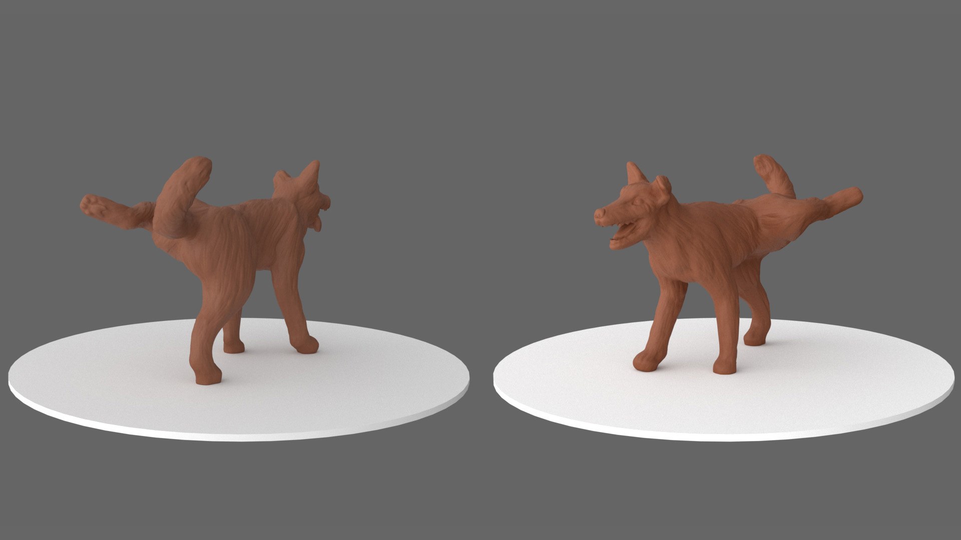 3D Peeing Dog Border Collie 3d Printable - TurboSquid 2003244