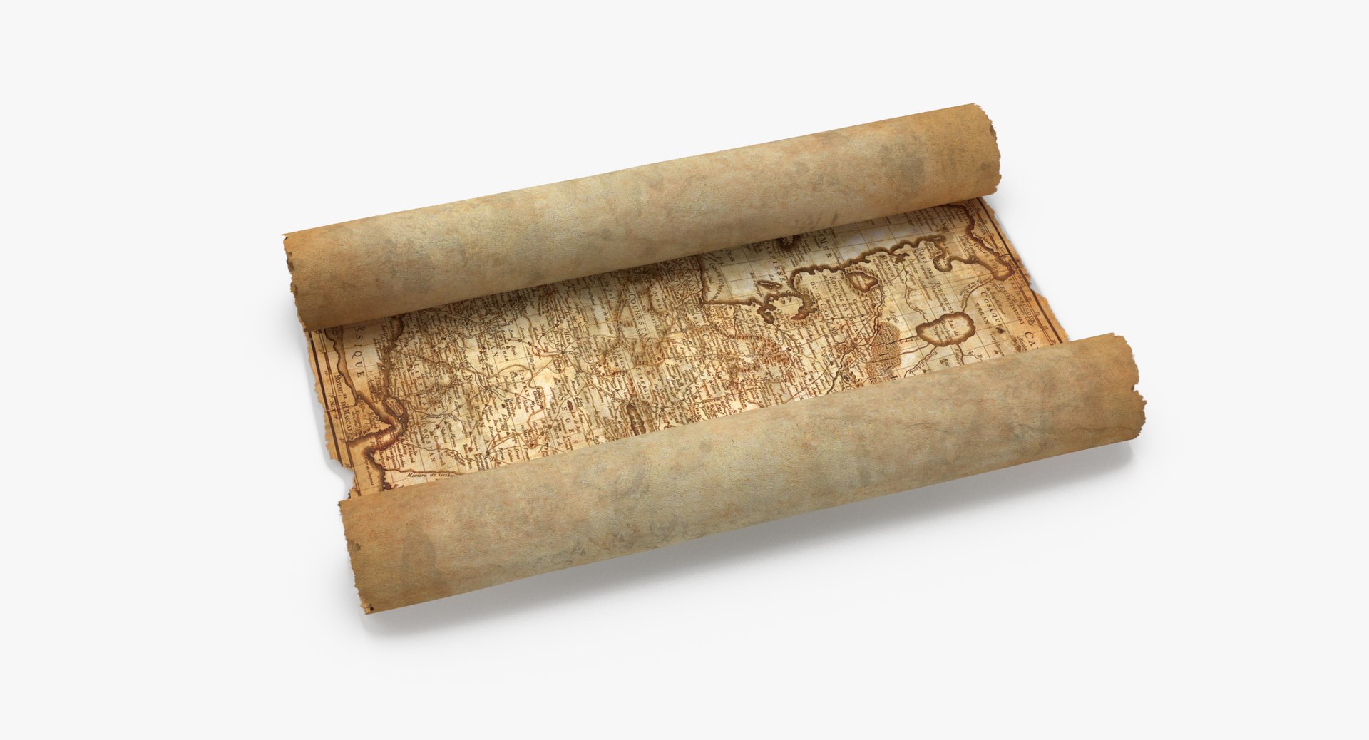 Treasure maps 3D - TurboSquid 1235445