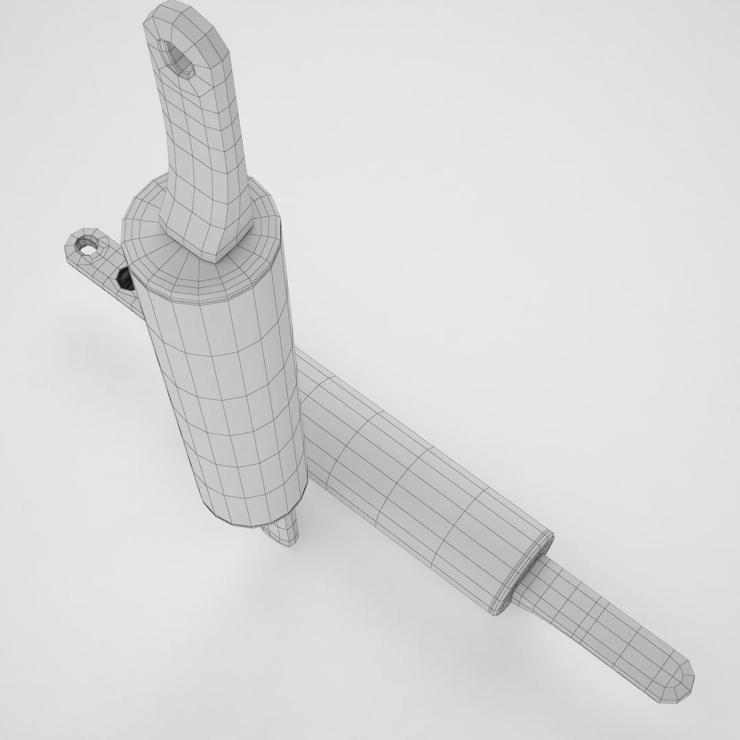 Rolling Pin Kitchen 3d Model