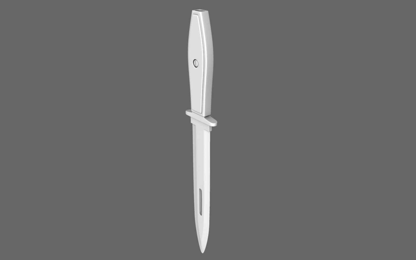 Throwing Knife 3d Model