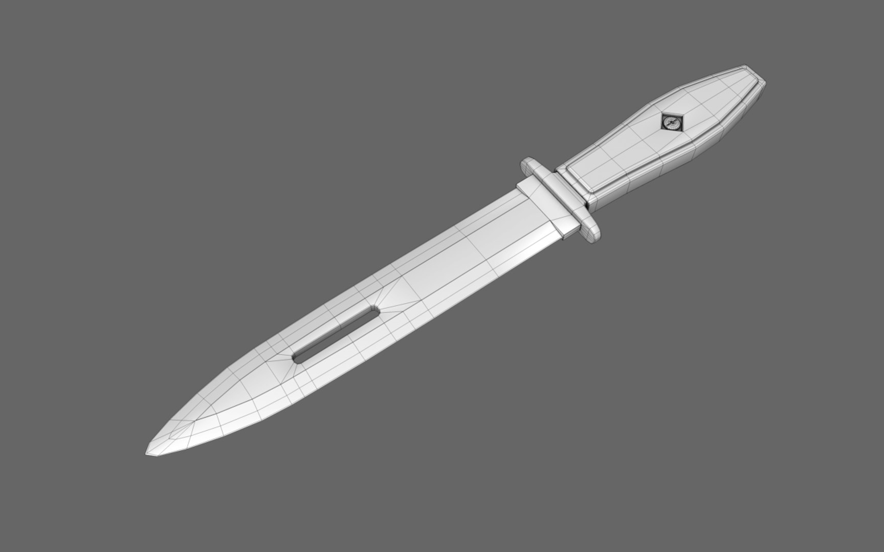 Throwing Knife 3d Model