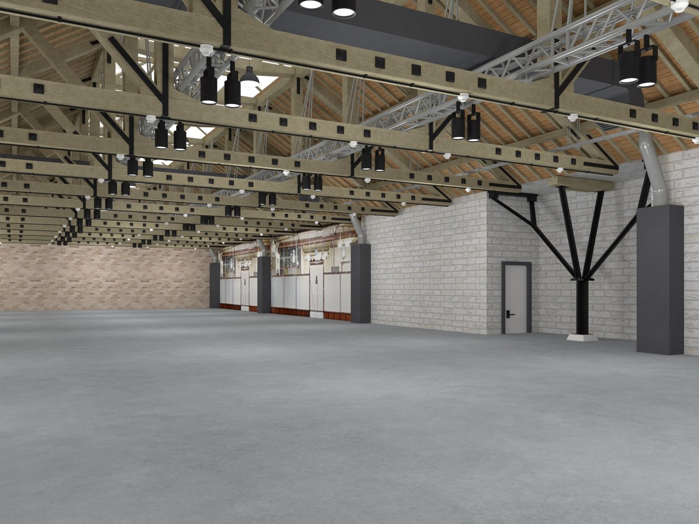 Exhibition Hall 35 3D Model - TurboSquid 2347672