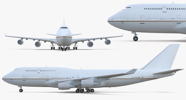 Boeing 747-400 generic model - TurboSquid 1228523