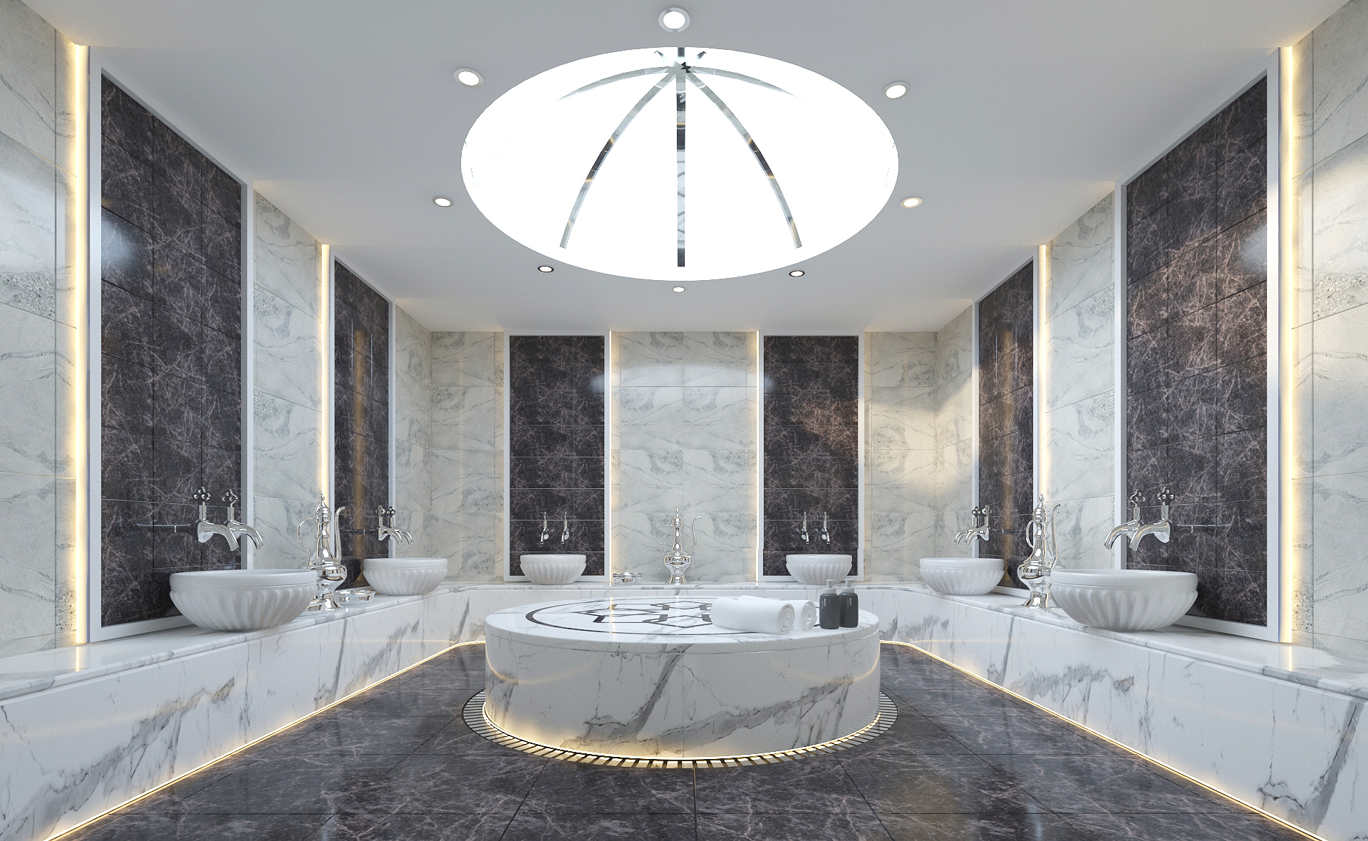 3D SPA Pool Interior - TurboSquid 1909071