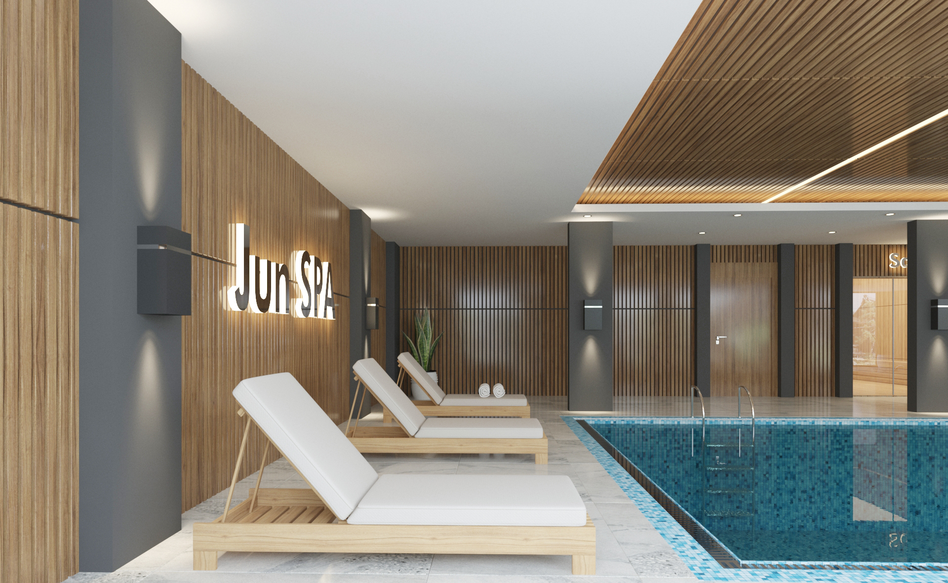 3D SPA Pool Interior - TurboSquid 1909071