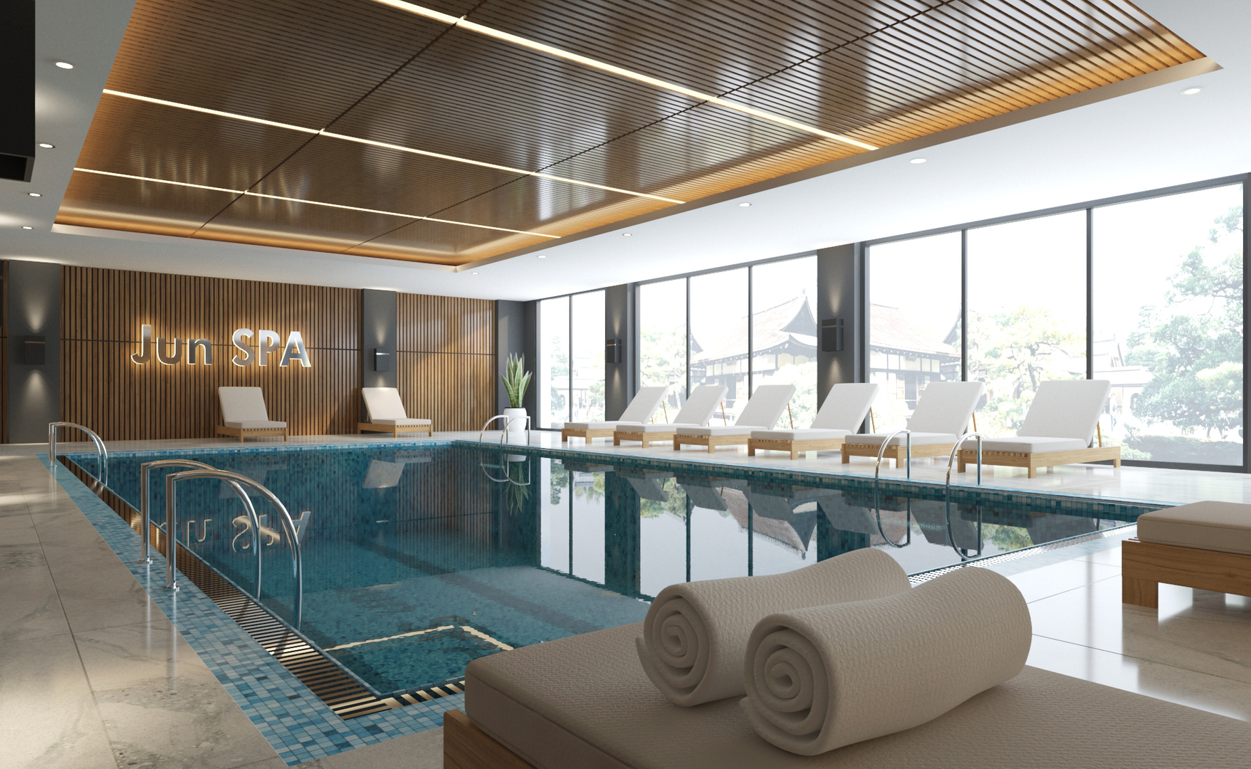 3D SPA Pool Interior - TurboSquid 1909071