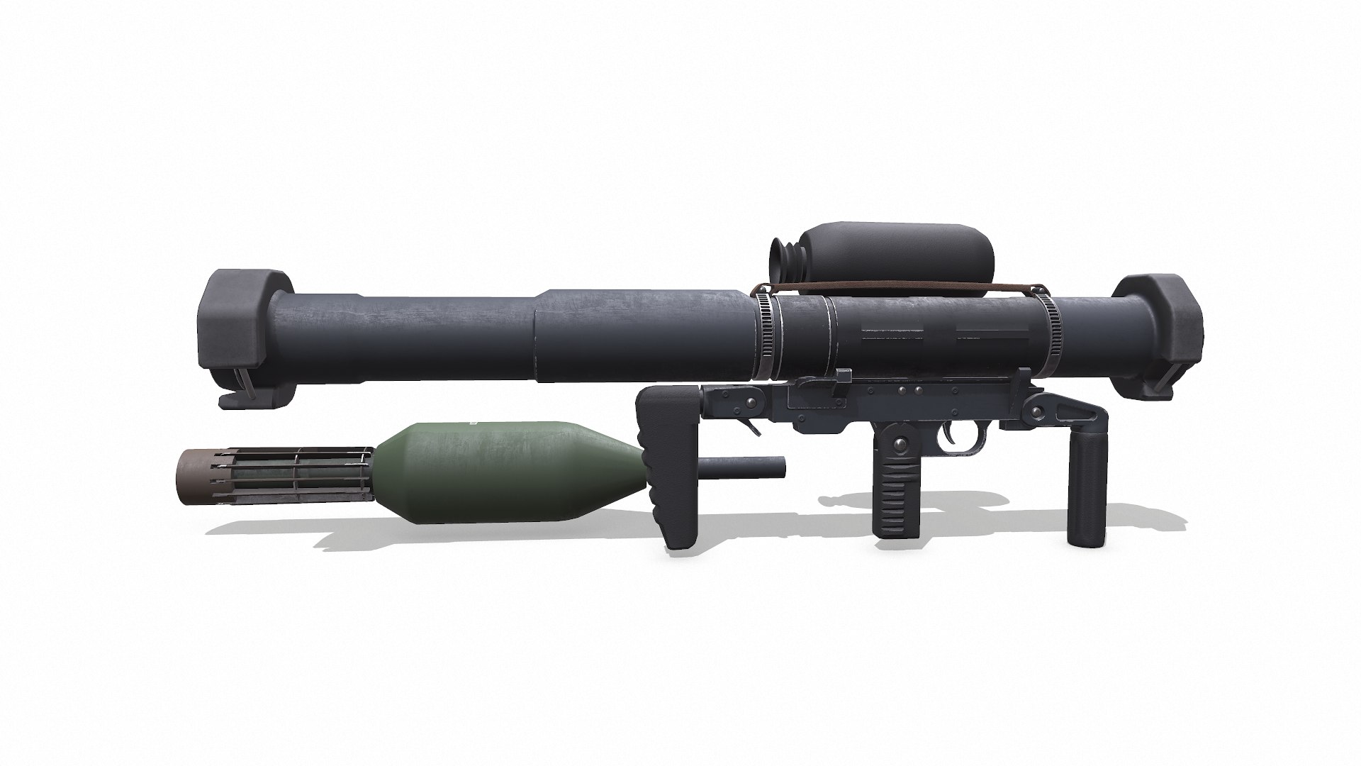 Panzerfaust 3 Low-poly PBR 3D - TurboSquid 2178330