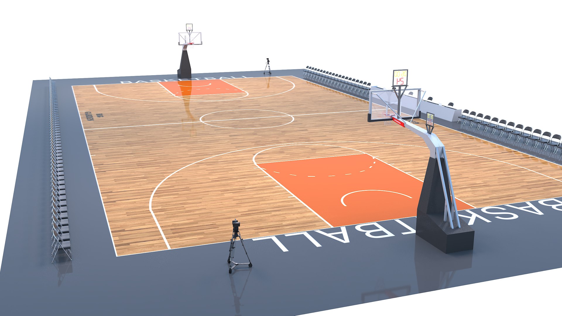 Basket Ball Basketball 3D Model - TurboSquid 1584423