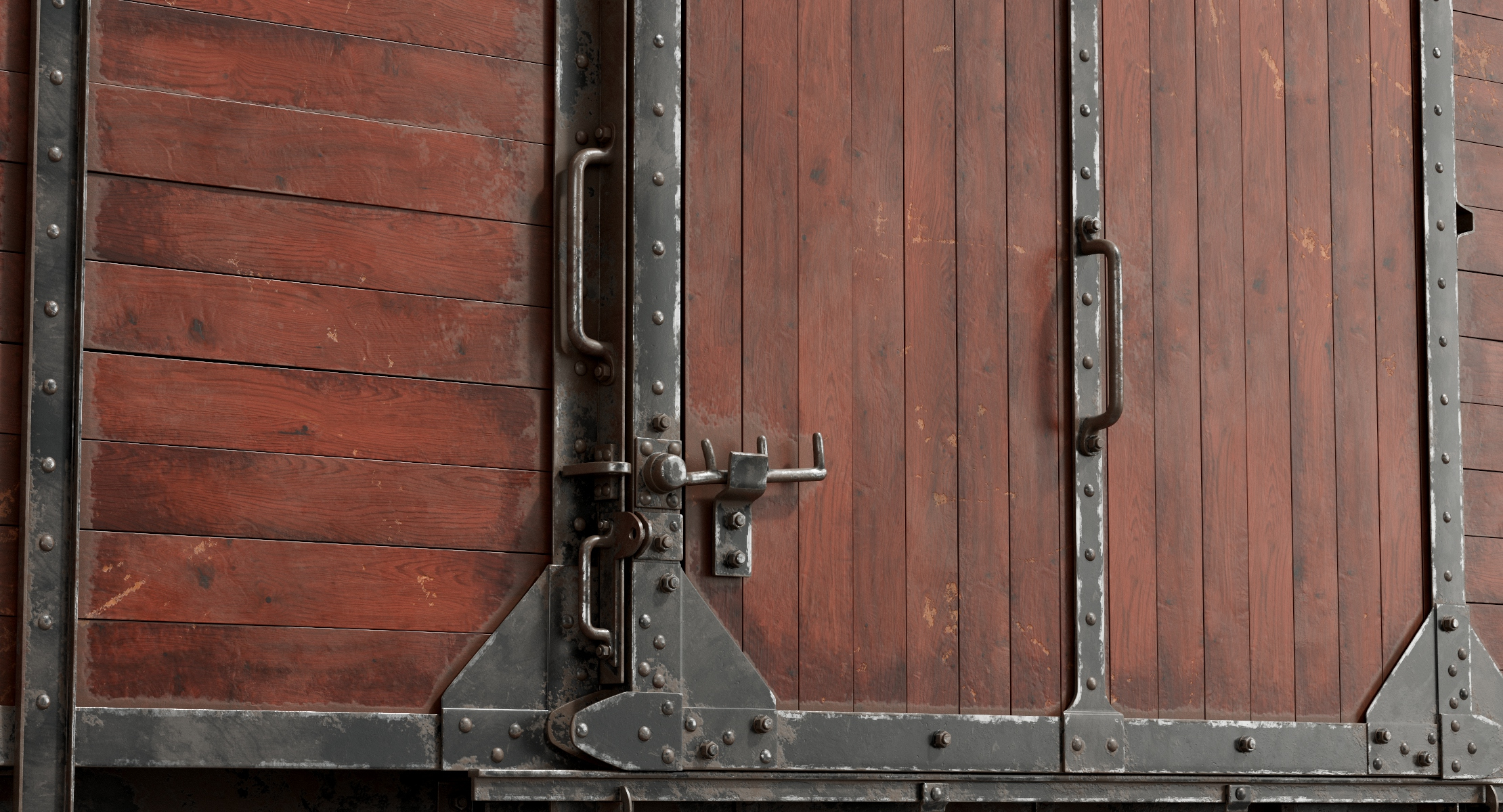 Wooden freight 3D model - TurboSquid 1696684