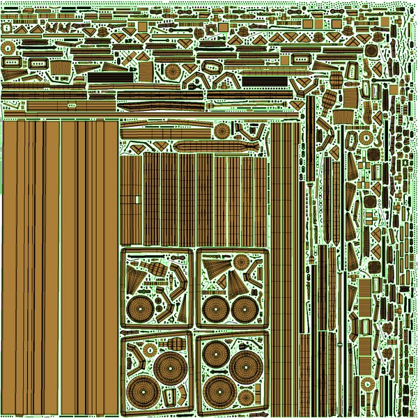 목재화물 마차 3D 모델 - TurboSquid 1696684