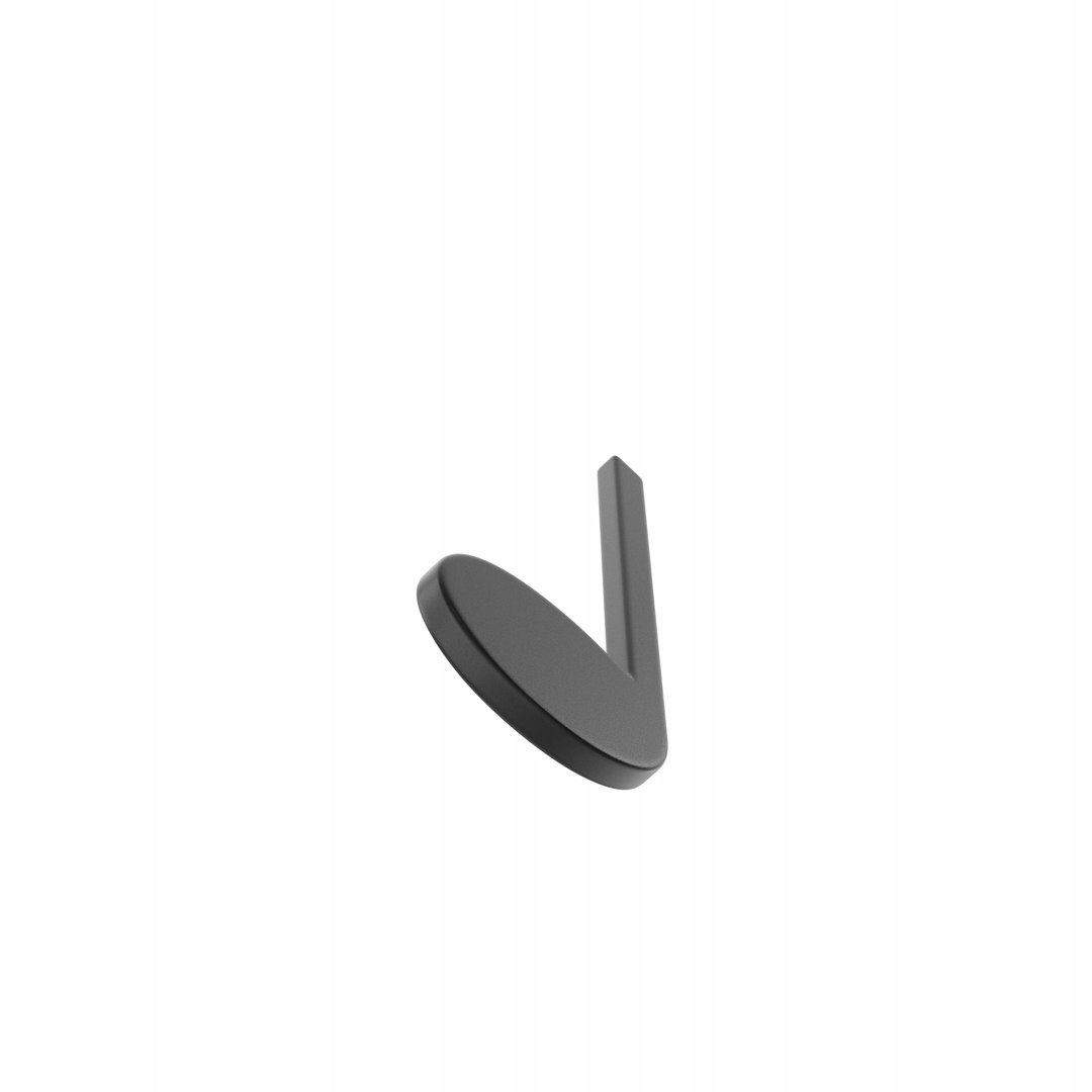 Quarter Note Symbol 3D - TurboSquid 2165650