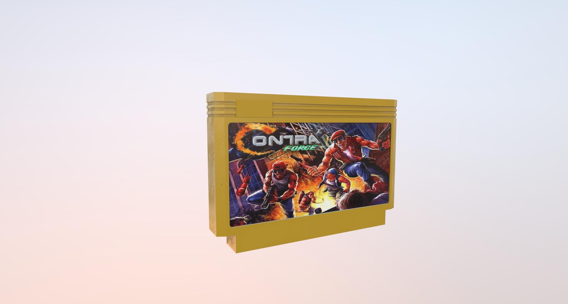 3D Famicom Cartridge Model - TurboSquid 1248289