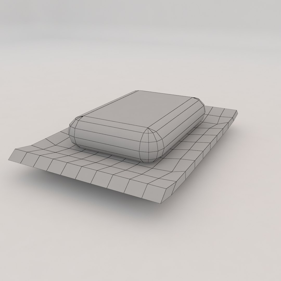 soap plate 3d model