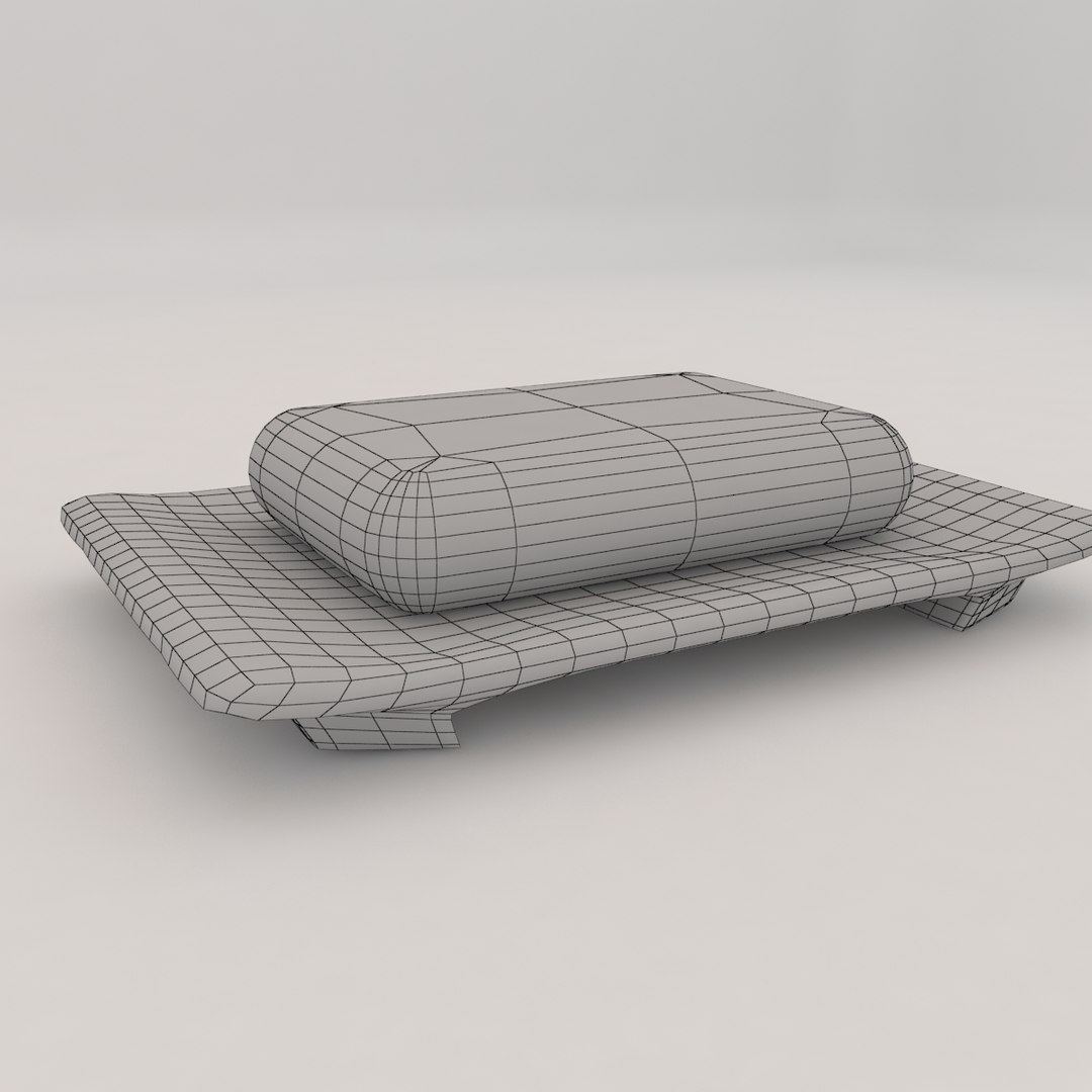 soap plate 3d model