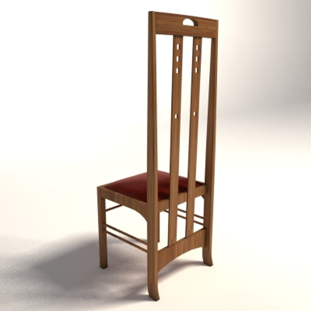charles rennie mackintosh ingram 3d model