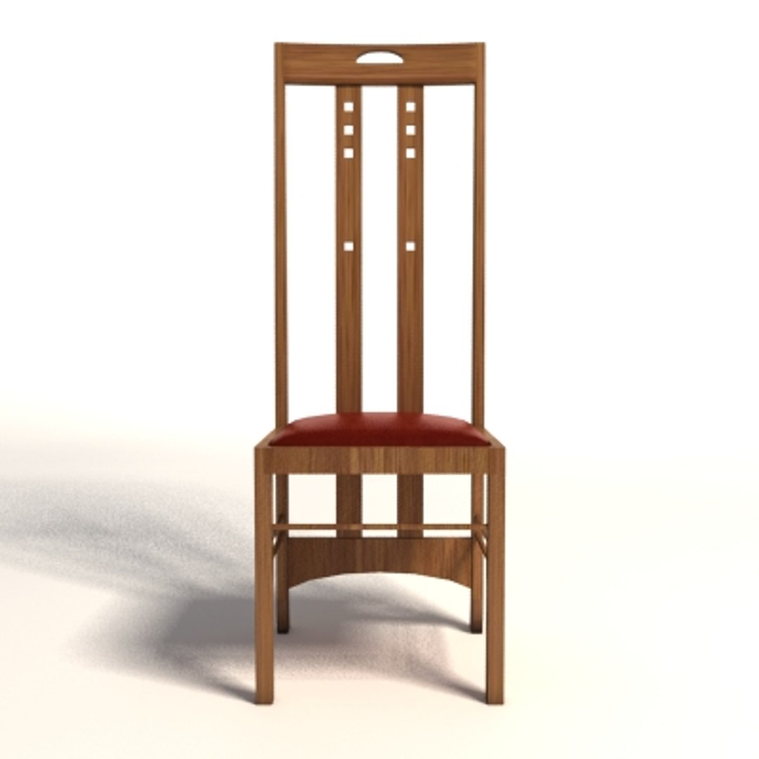 charles rennie mackintosh ingram 3d model