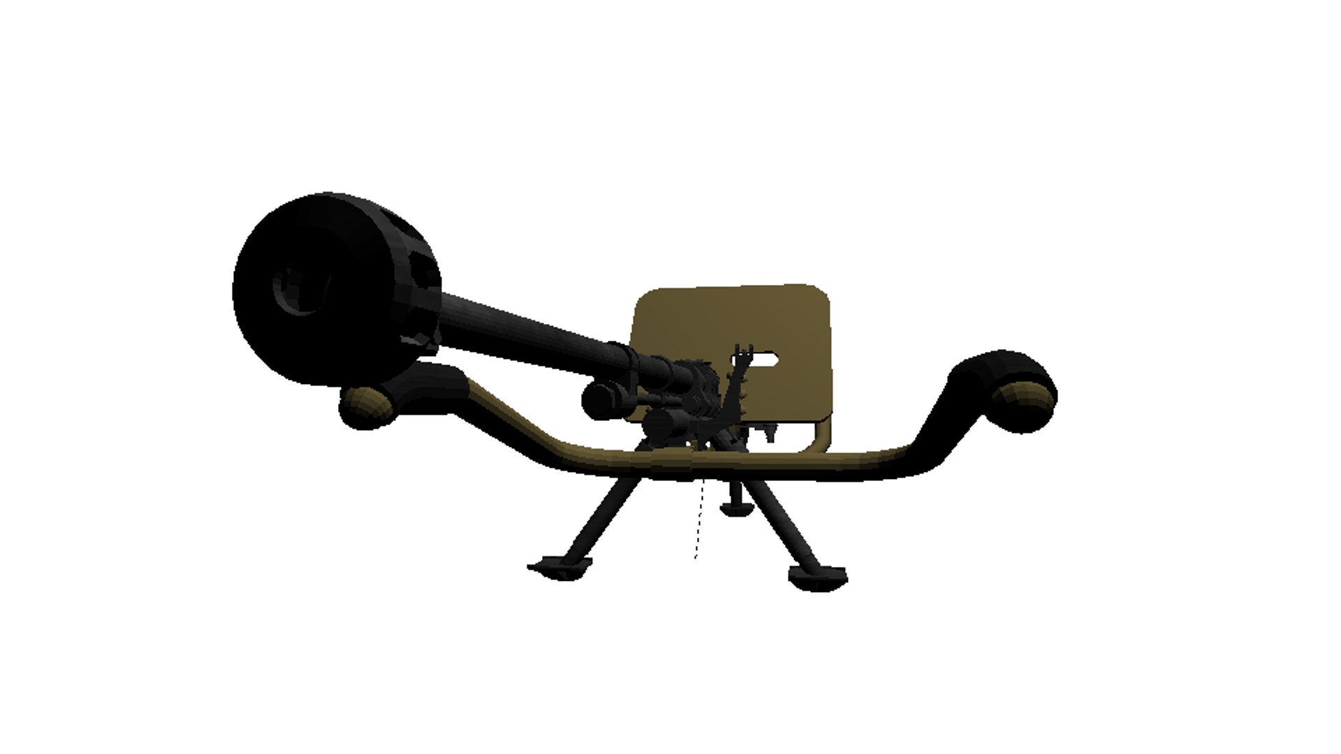 Type 97 Anti Tank 3d Blend