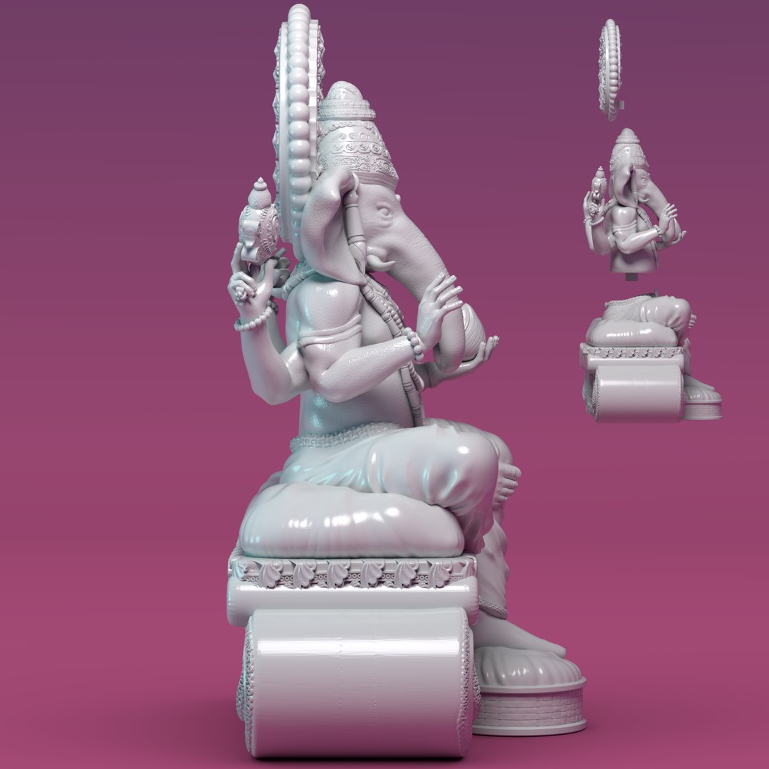 3D Model Ganesha - TurboSquid 1882034