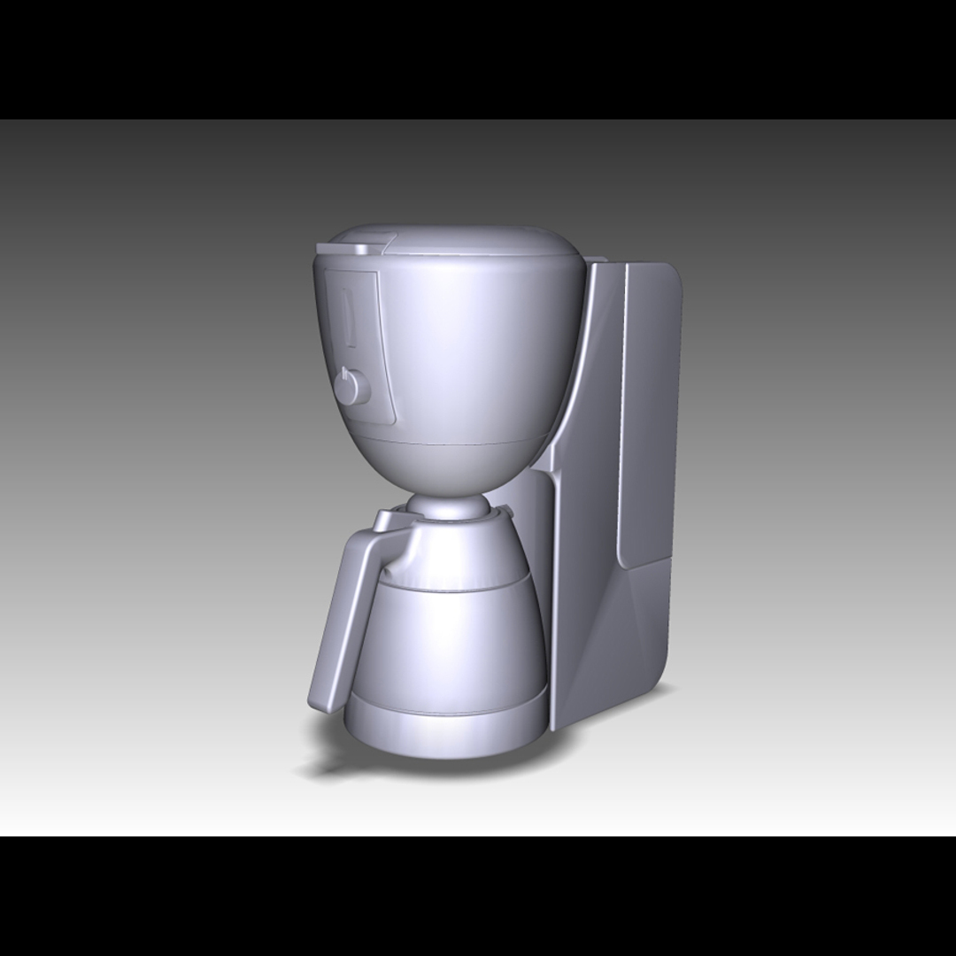 3d model coffee maker