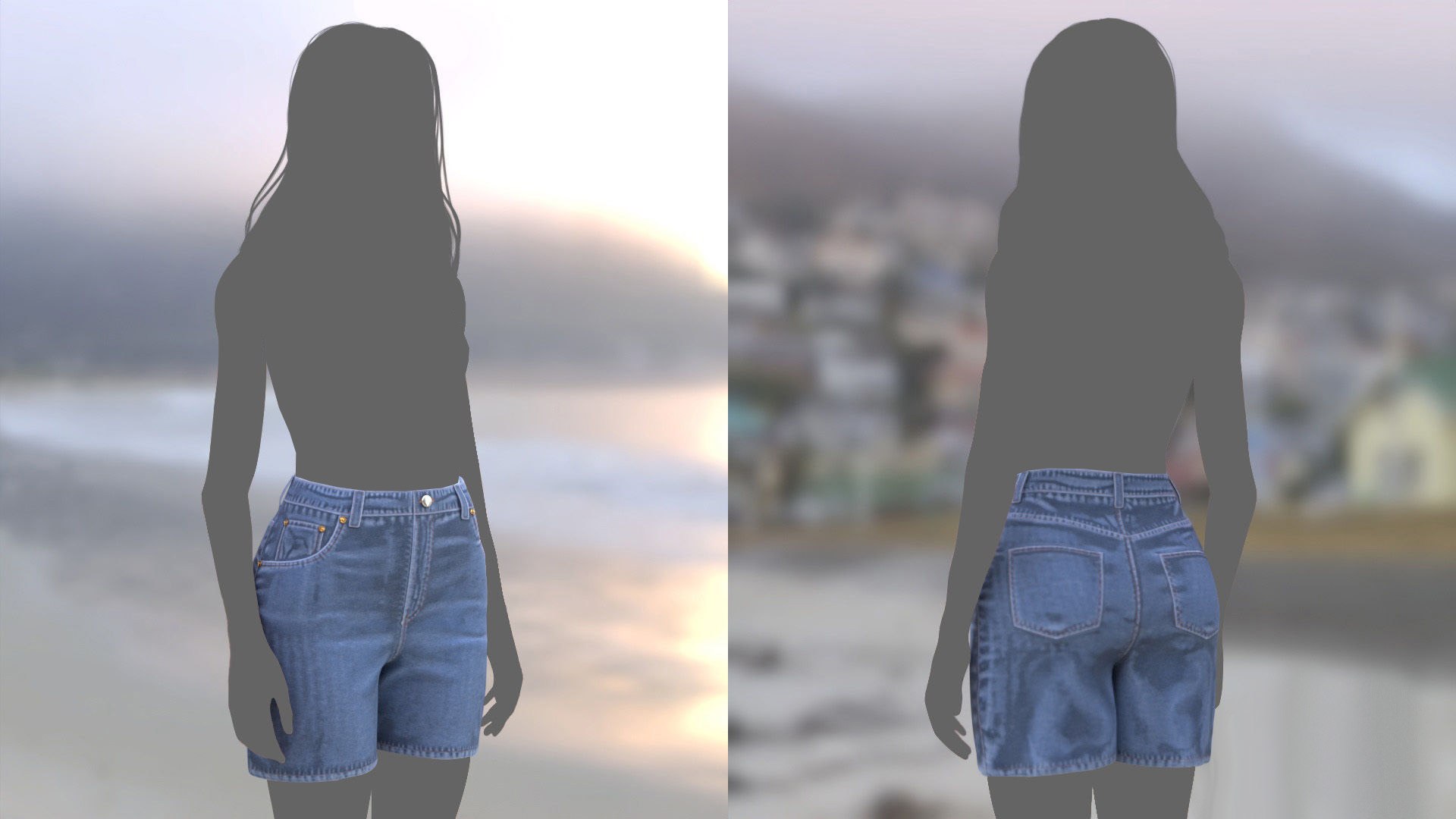 3D Shorts 23 - All MH Bodies UE5 Skeletons - Rigged Model - TurboSquid 2263304