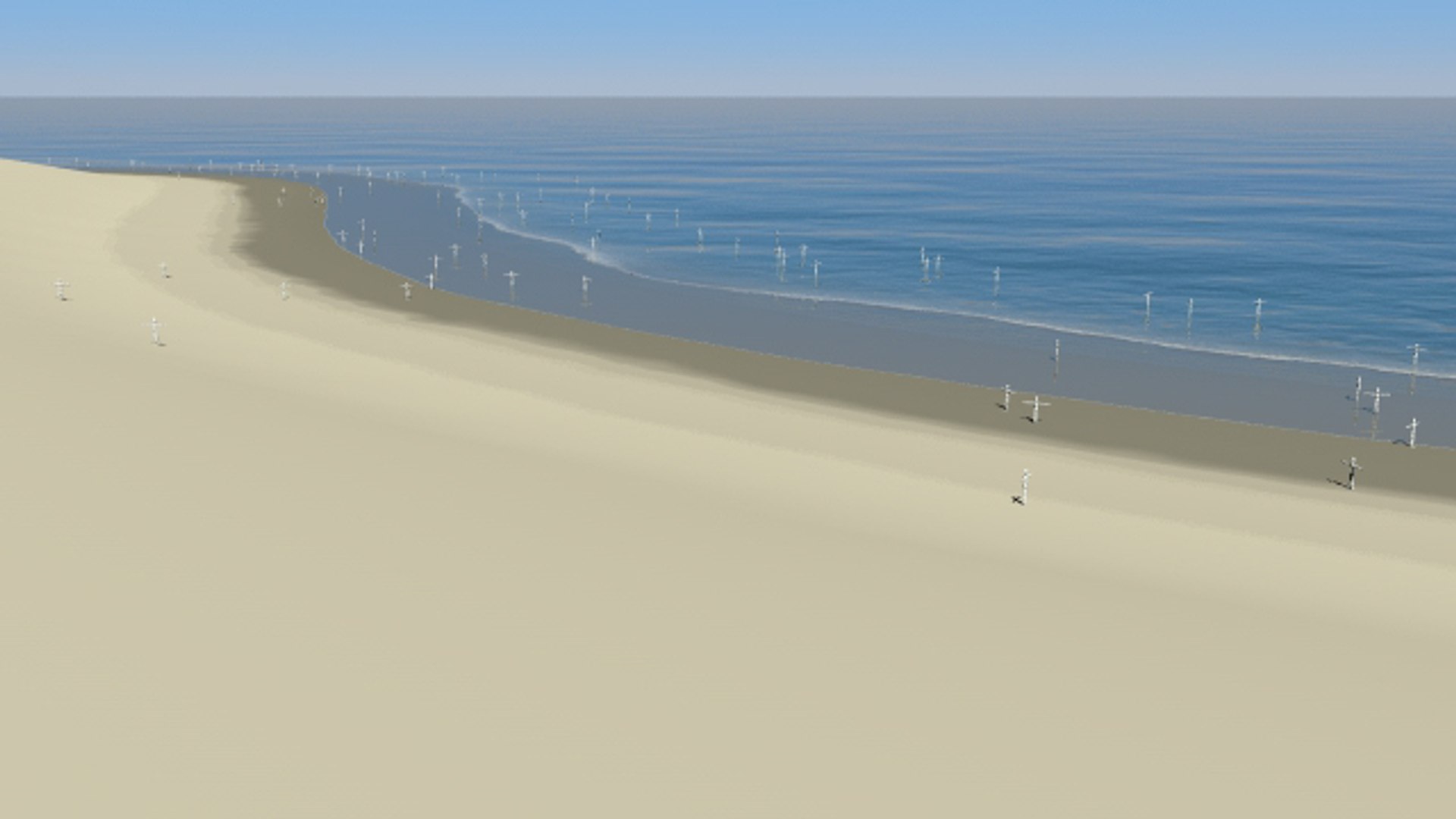 3d Model Ocean Beach Shader Water