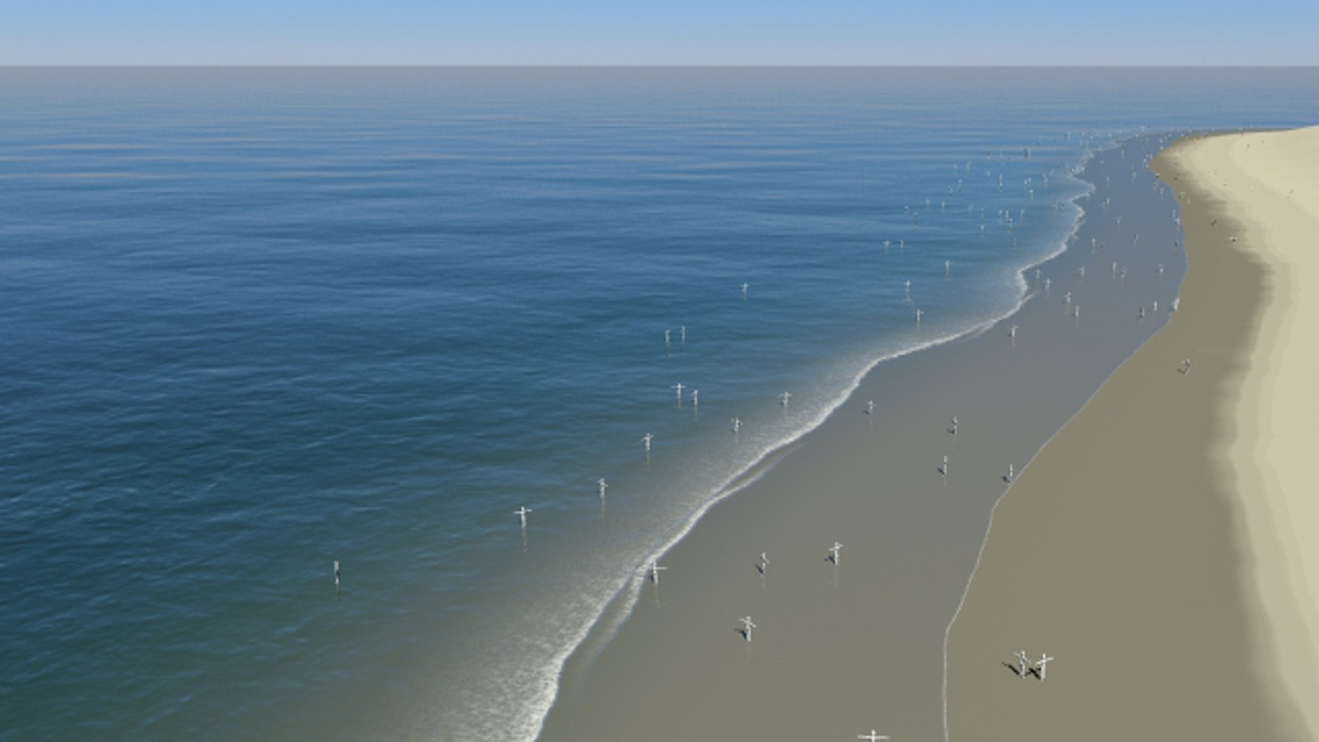 3d Model Ocean Beach Shader Water