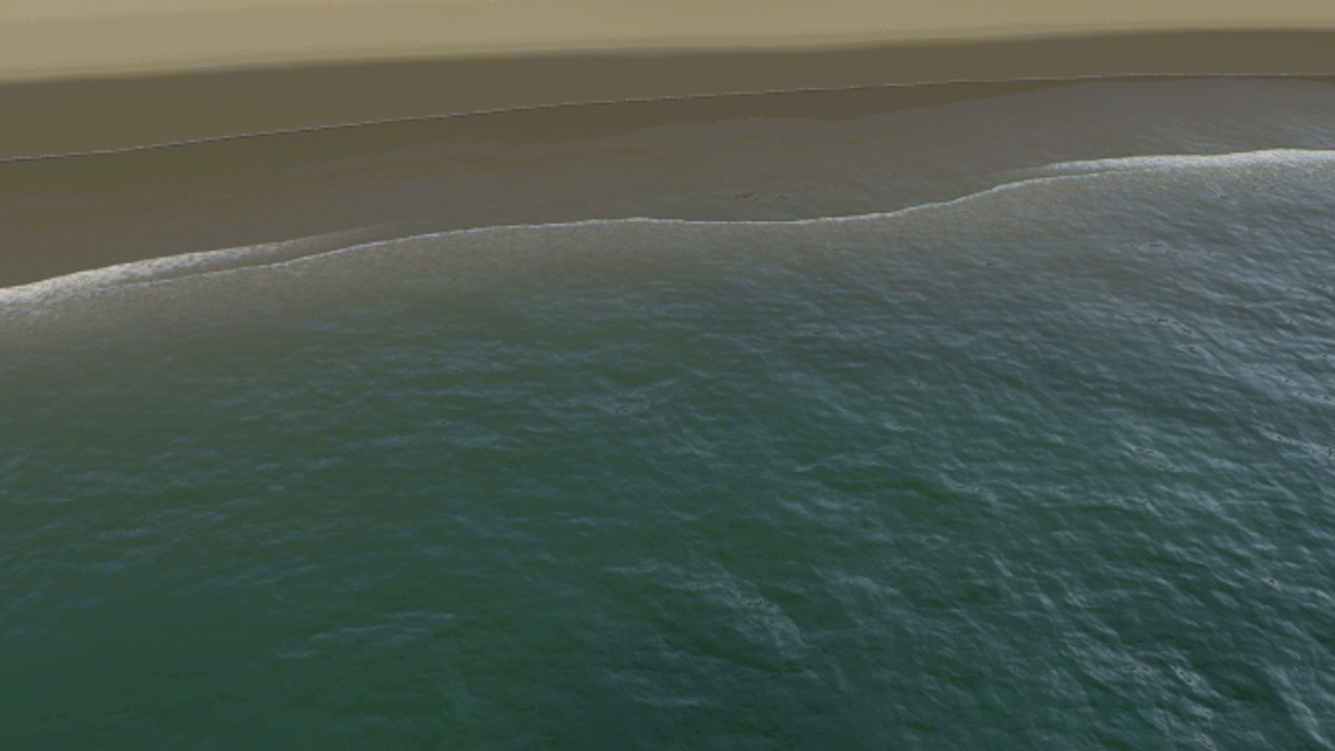 3d Model Ocean Beach Shader Water