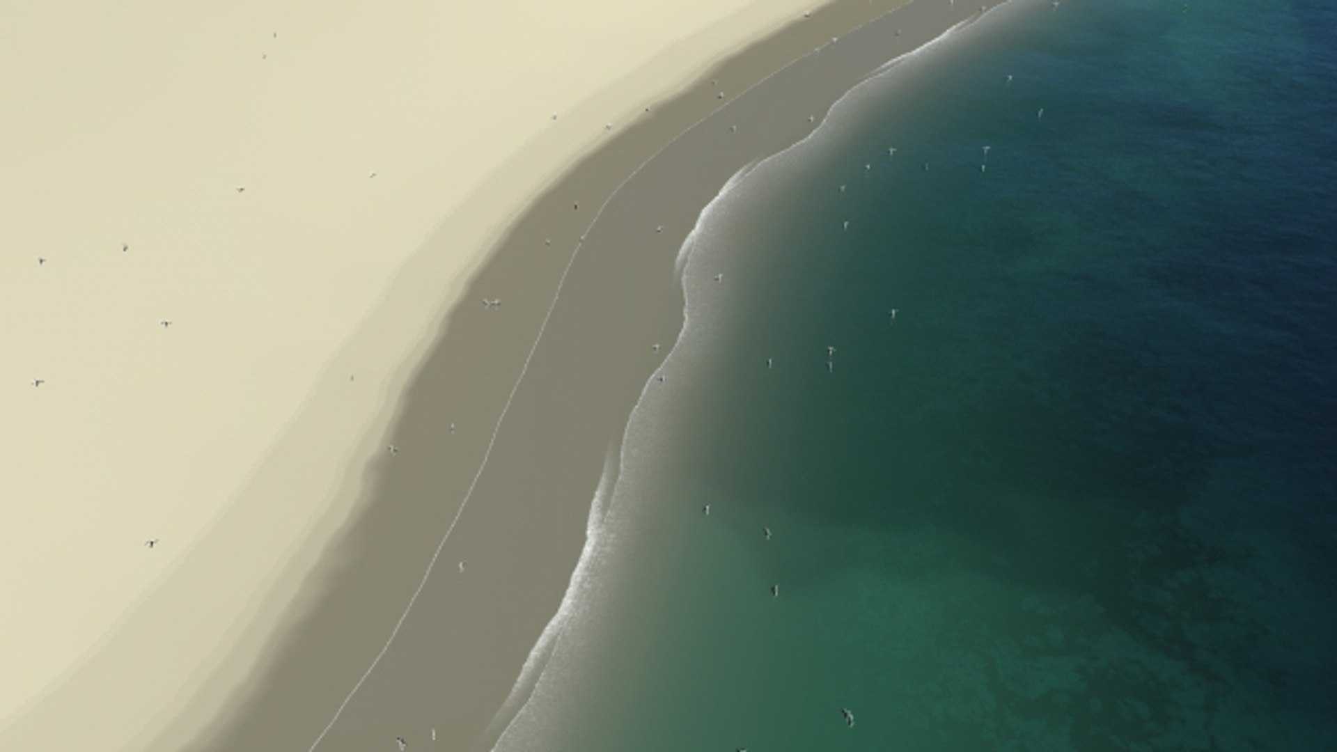 3d Model Ocean Beach Shader Water