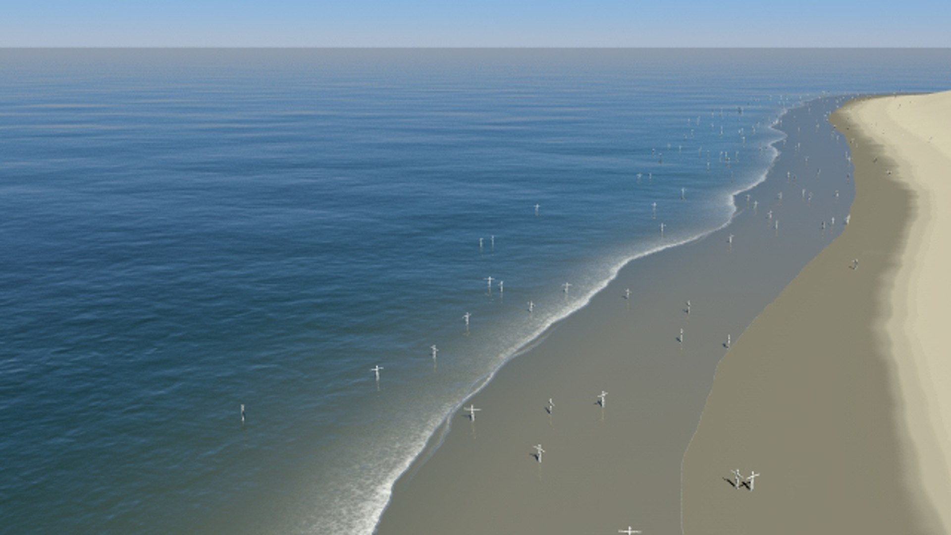 3d Model Ocean Beach Shader Water