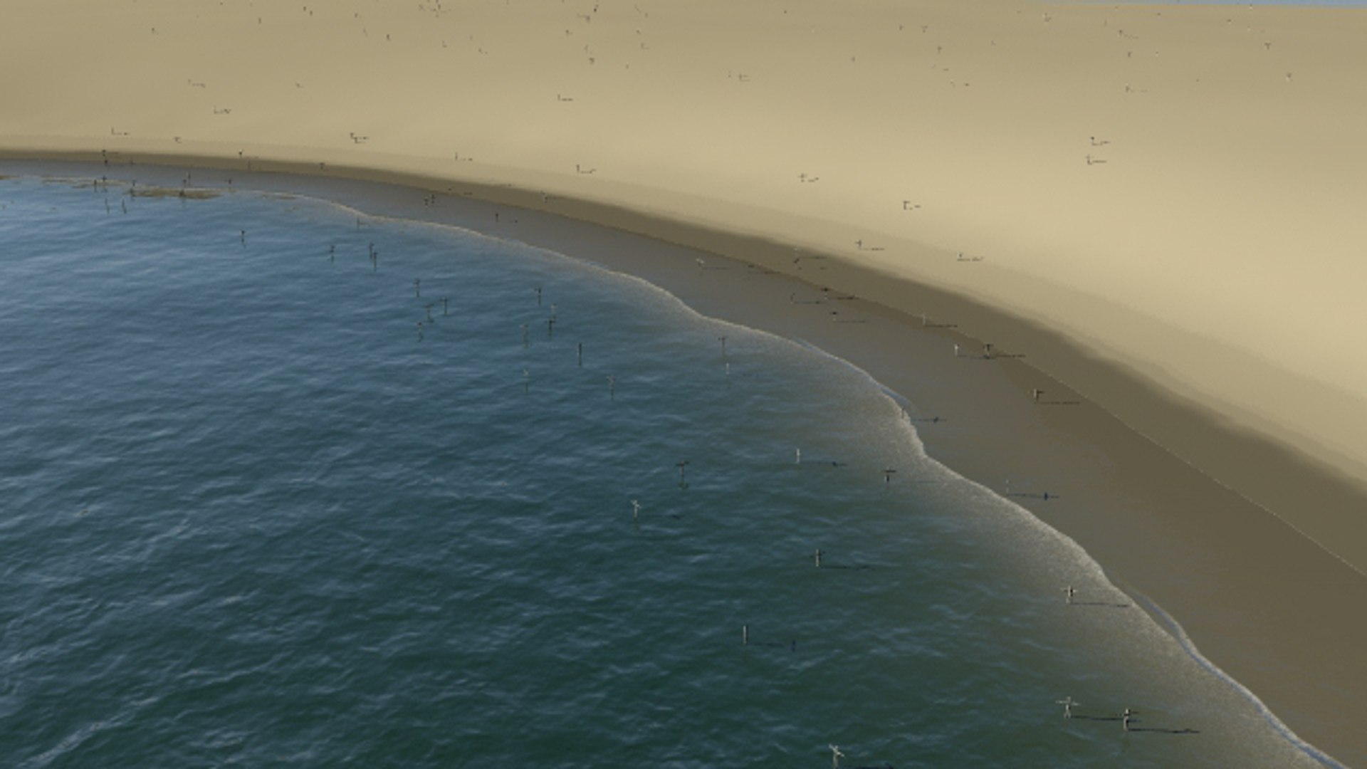 3d Model Ocean Beach Shader Water