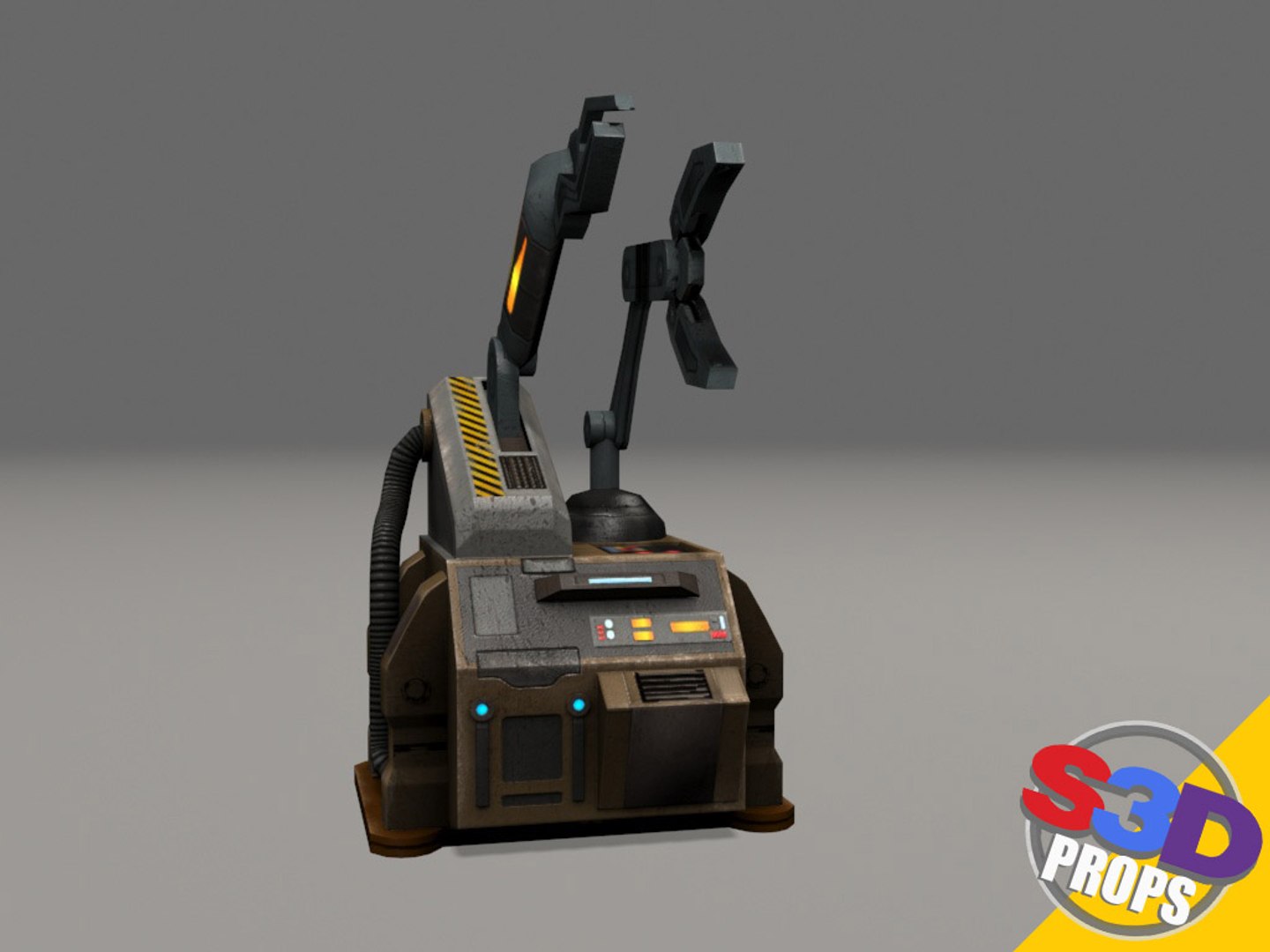 Maya Sci-fi Repair Unit