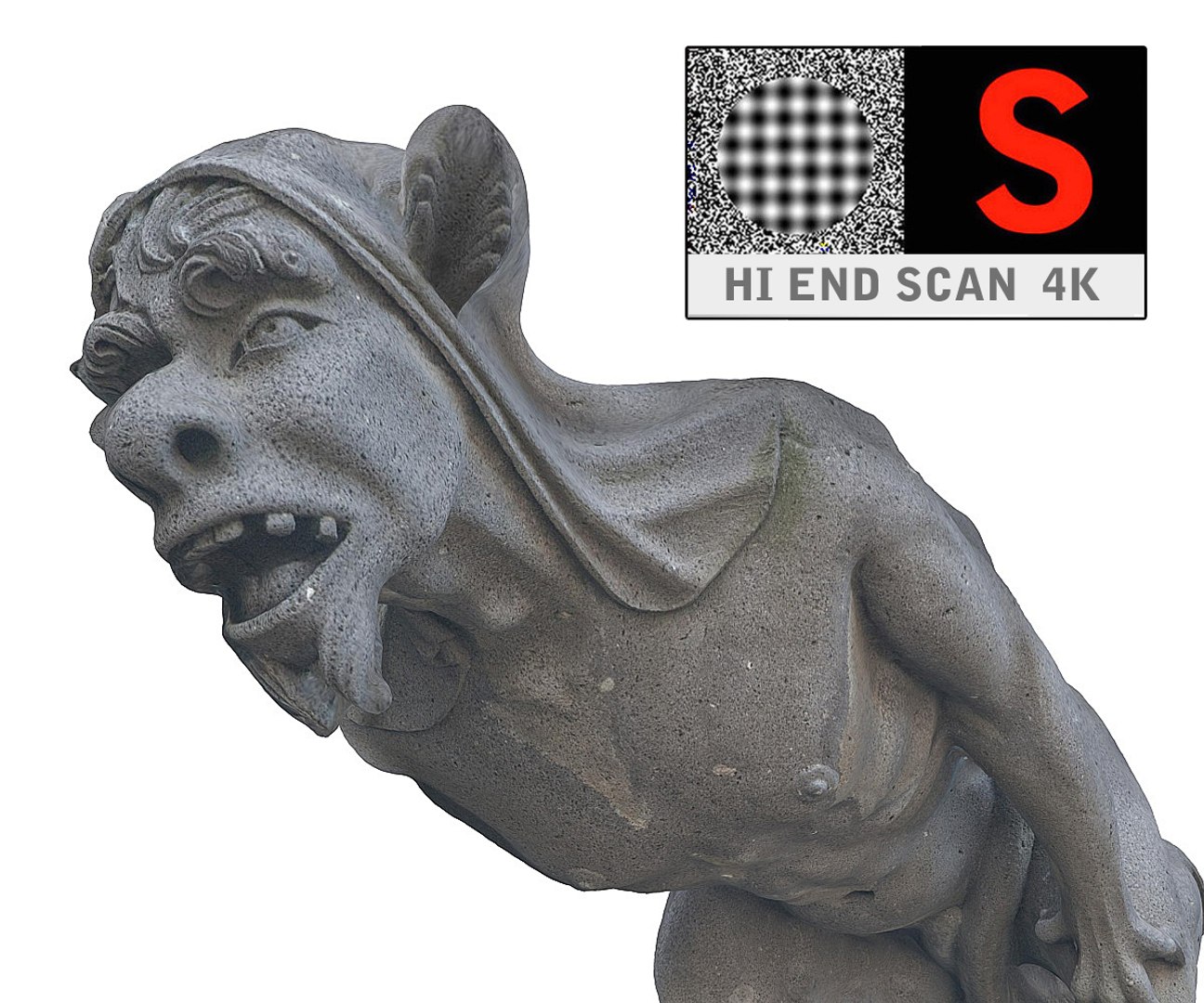 3d Gothic Gargoyle Model