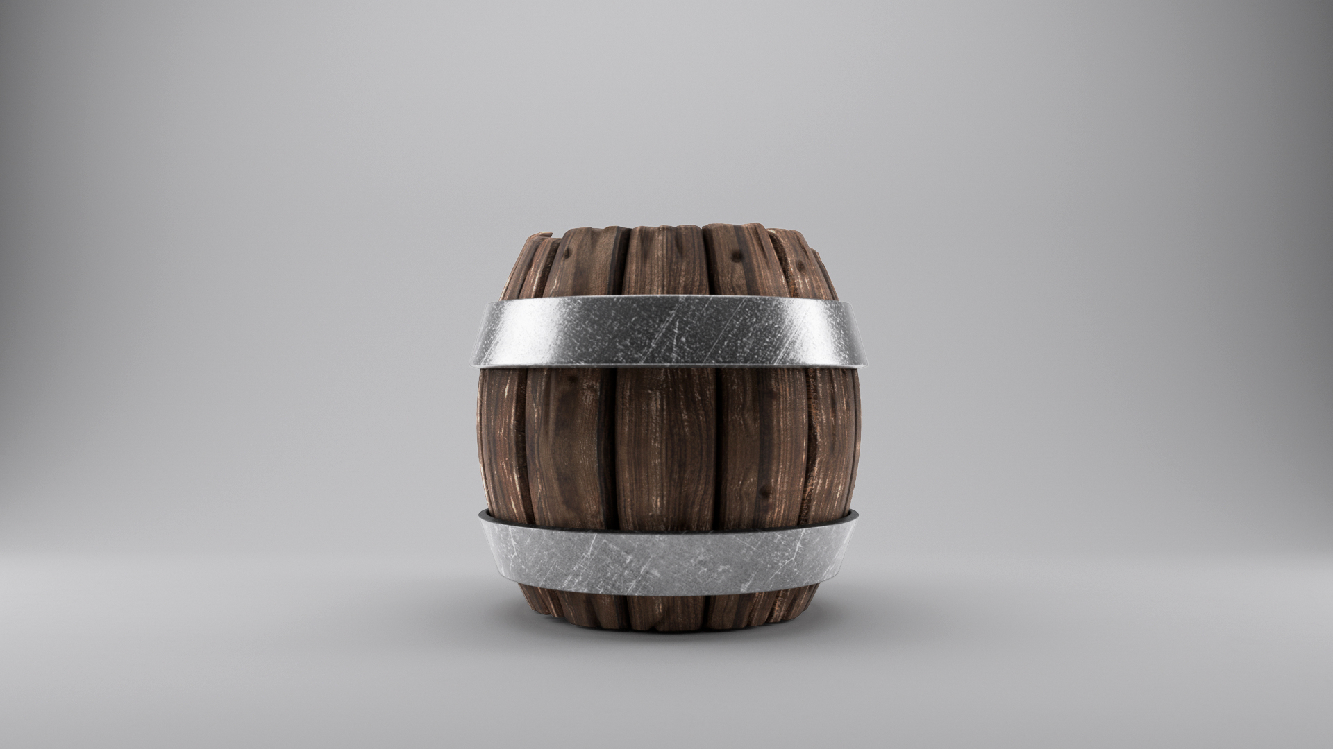 3D Model Stylized Old Wooden Barrel C4D FBX OBJ STL - TurboSquid 1973062