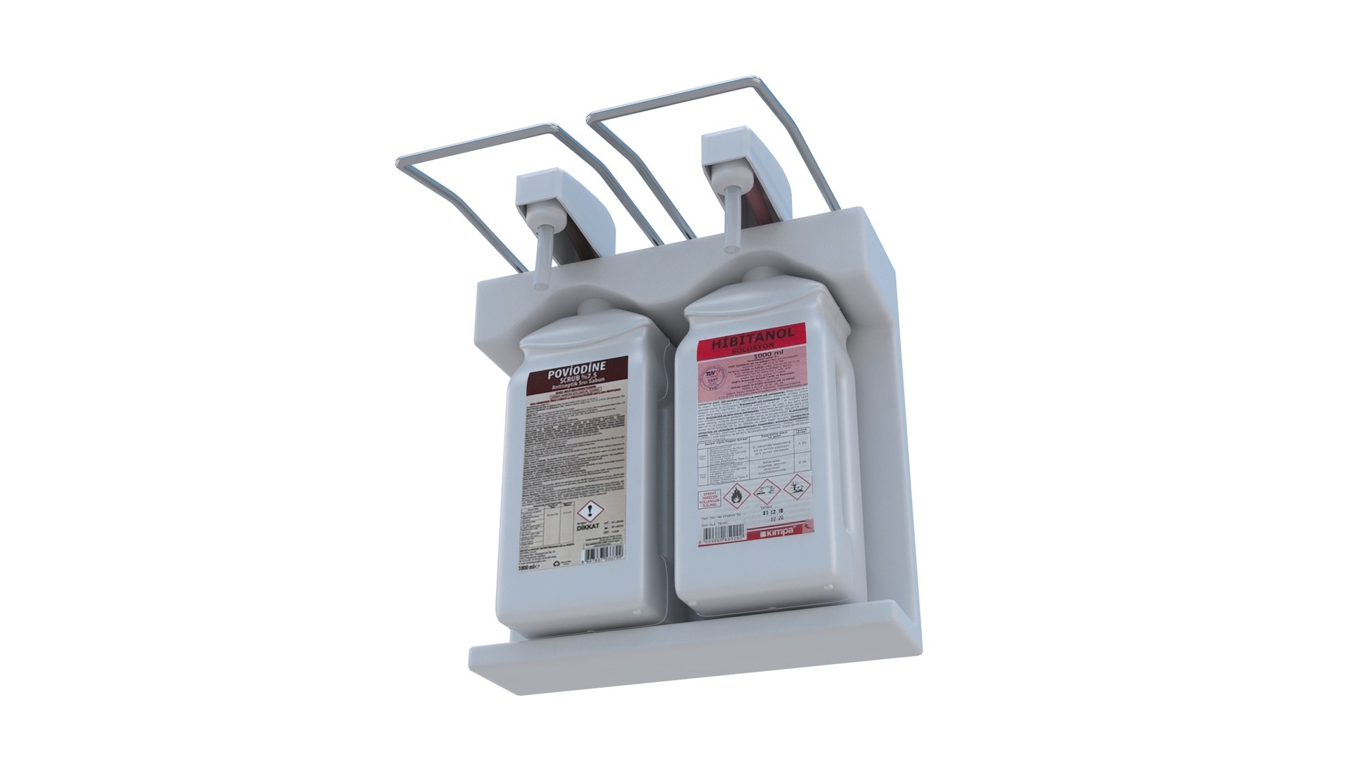 Sanitizer Dispenser 3D - TurboSquid 2200620
