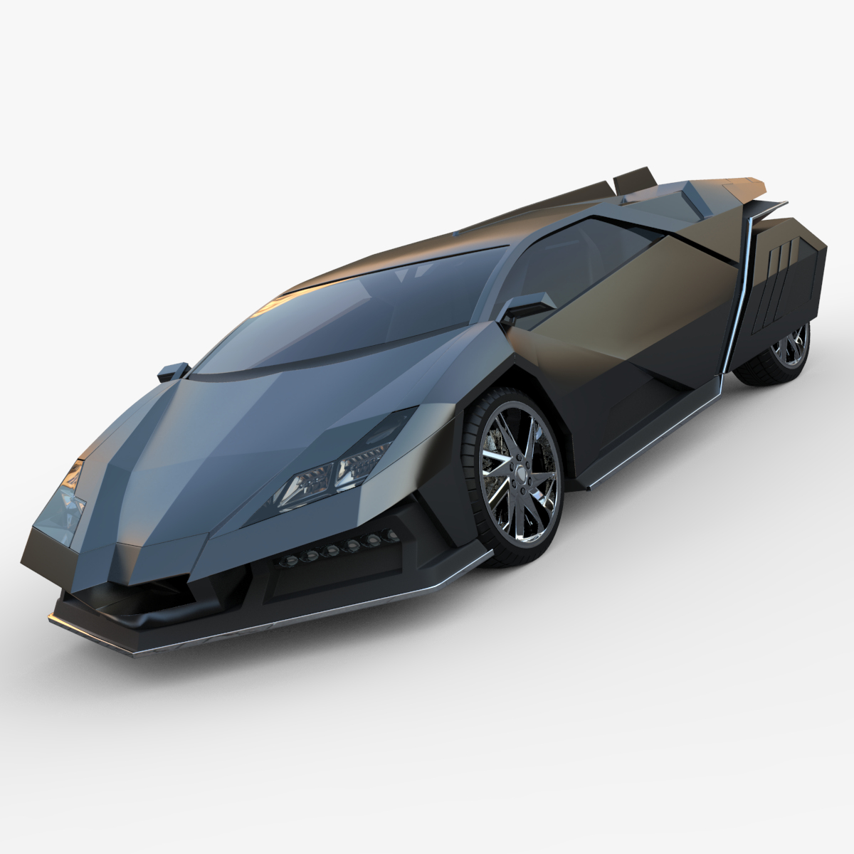 Concept super car design 3D-Modell - TurboSquid 1700158