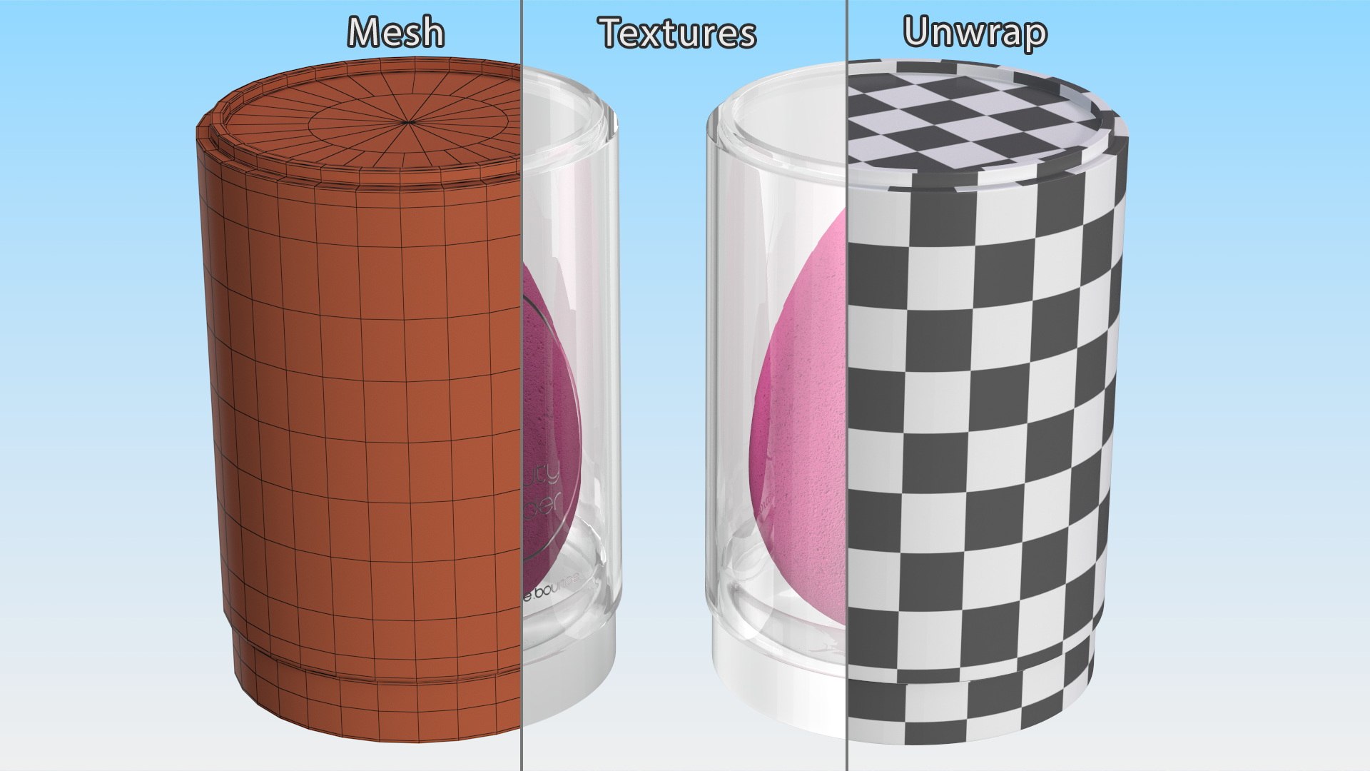 Original Beauty Blender Makeup Sponge 3D Model - TurboSquid 2047649