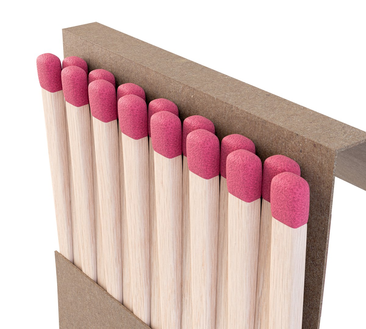 3D Book Of Matches model - TurboSquid 2029404