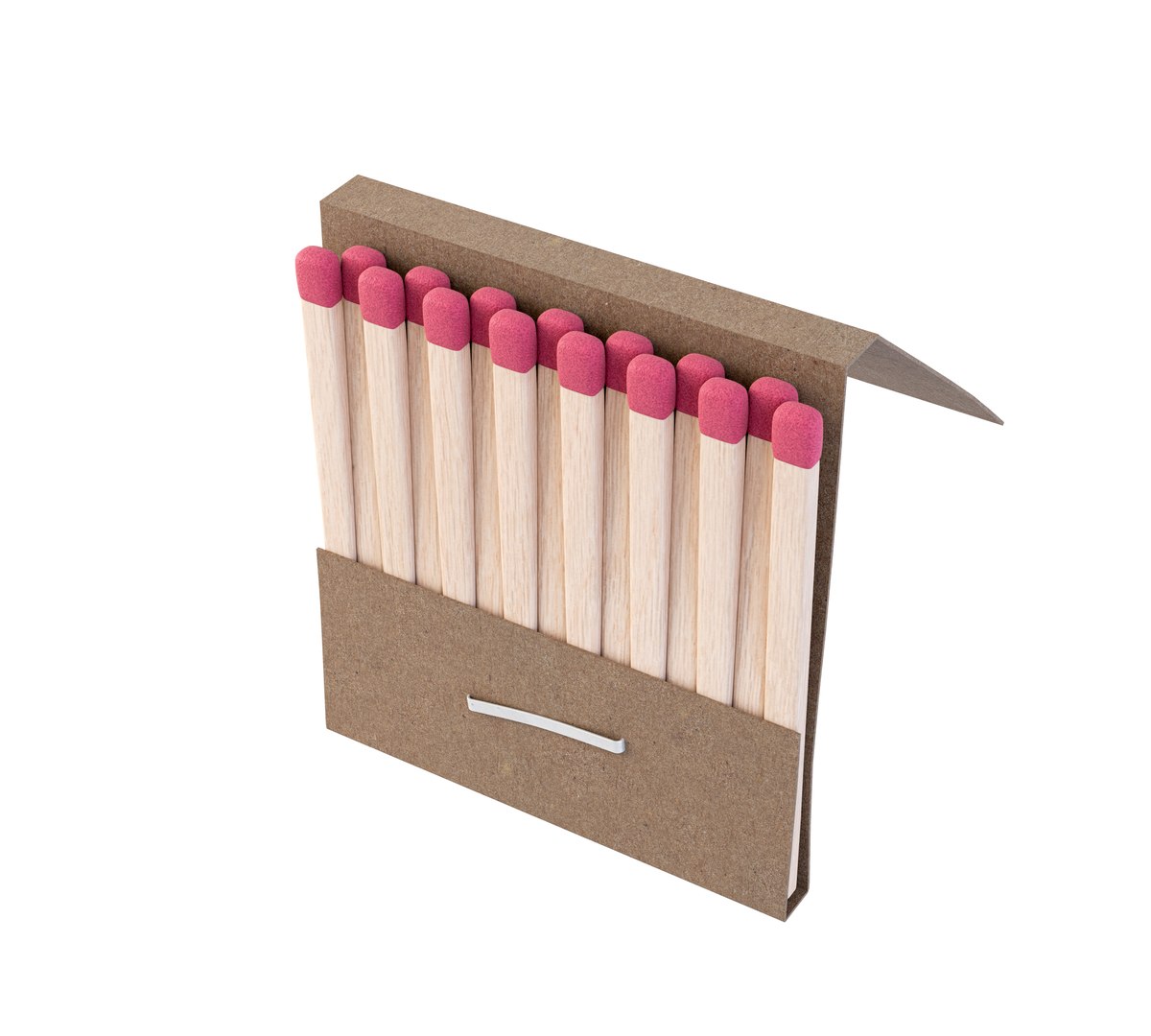 3D Book Of Matches model - TurboSquid 2029404