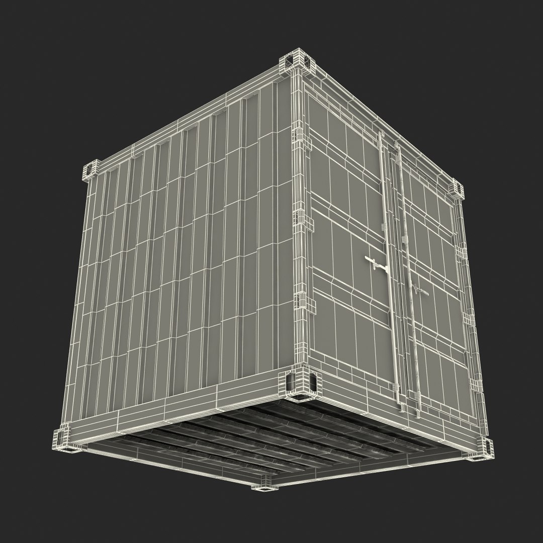 cargo container 3d model