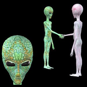 Poser Alien Models | TurboSquid