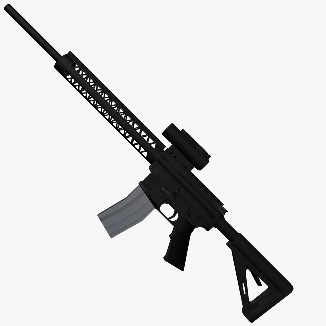 3d Model Of Ar15