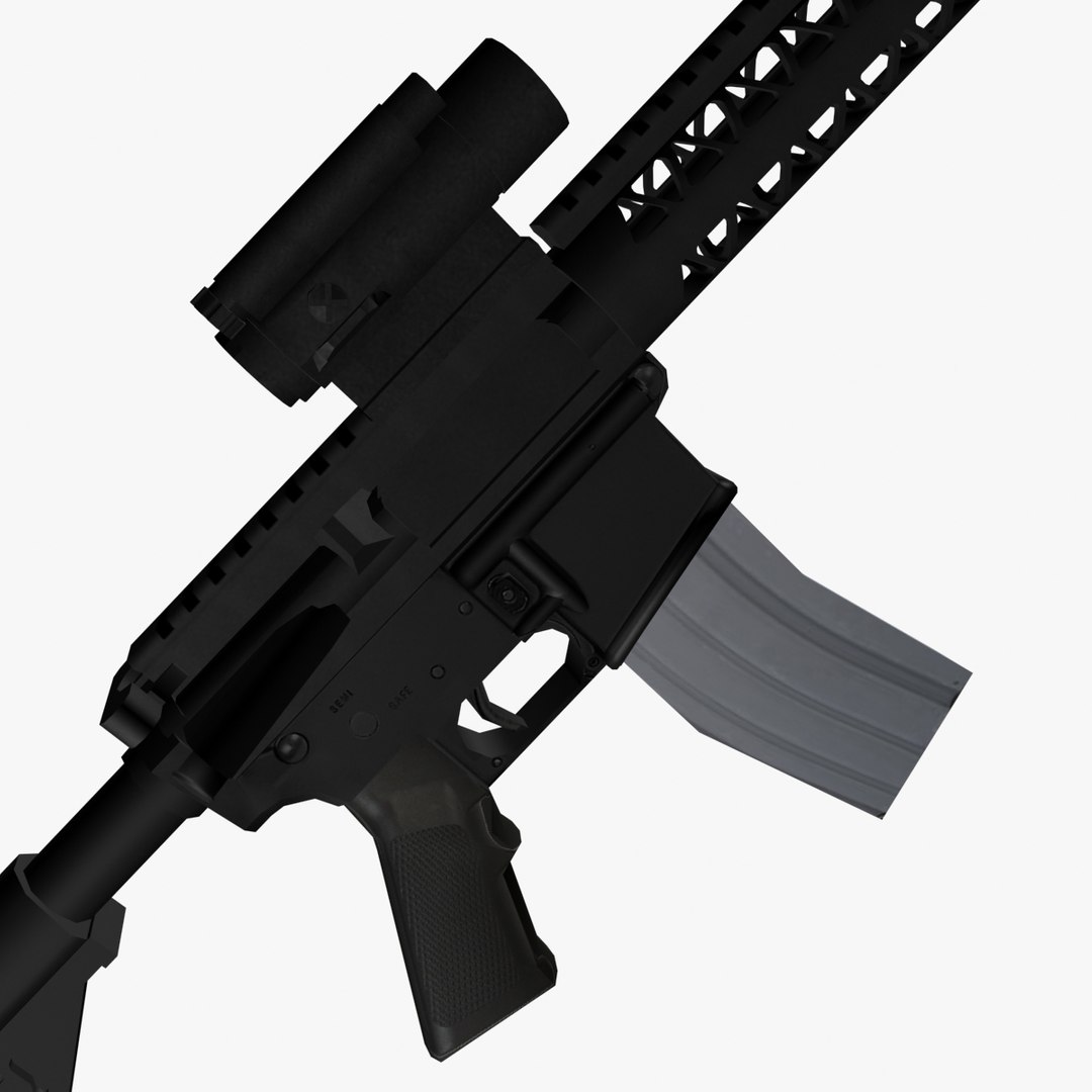 3d Model Of Ar15