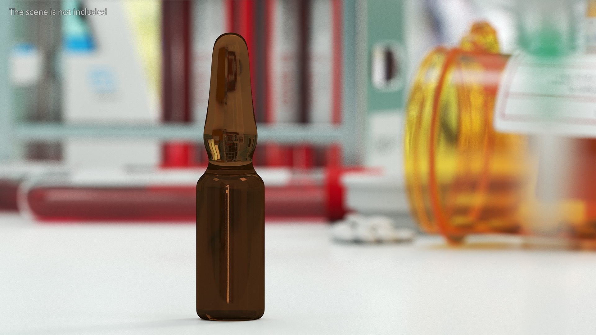 3D Medical Brown Ampoule Model - TurboSquid 1815152