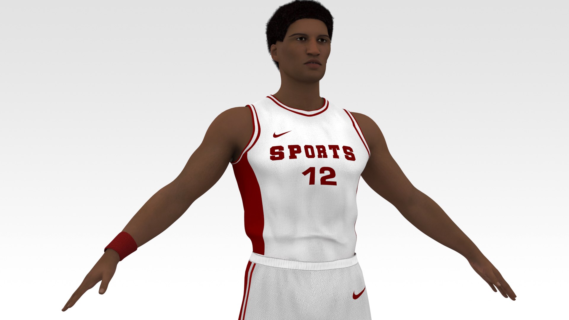 3D model Basketball Player White Player 02 - TurboSquid 1771432