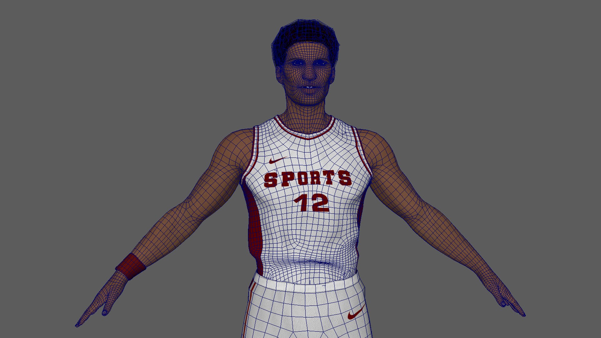 3D model Basketball Player White Player 02 - TurboSquid 1771432