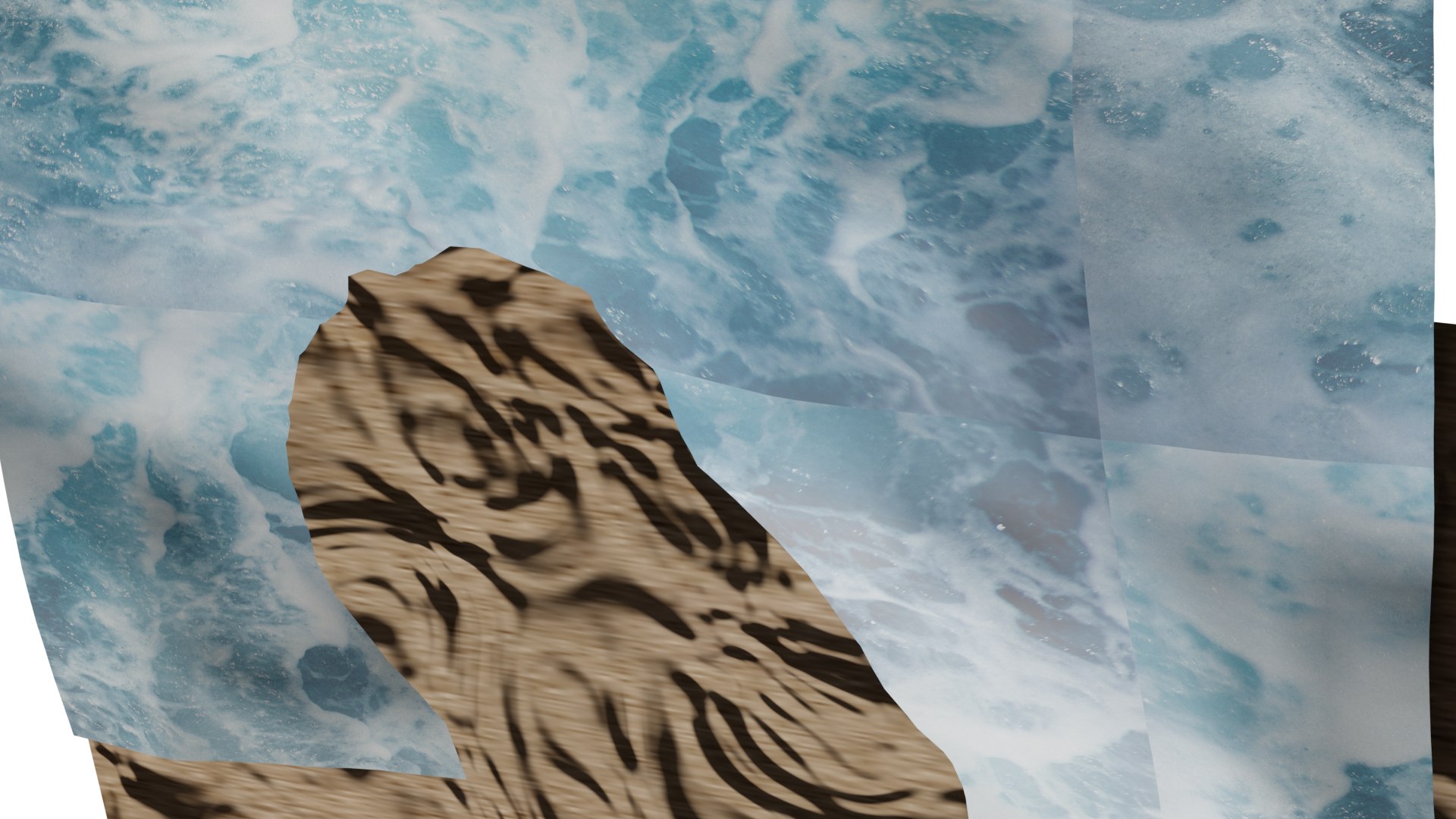 Simple Beach Ocean Wave 3D Model - TurboSquid 2054223