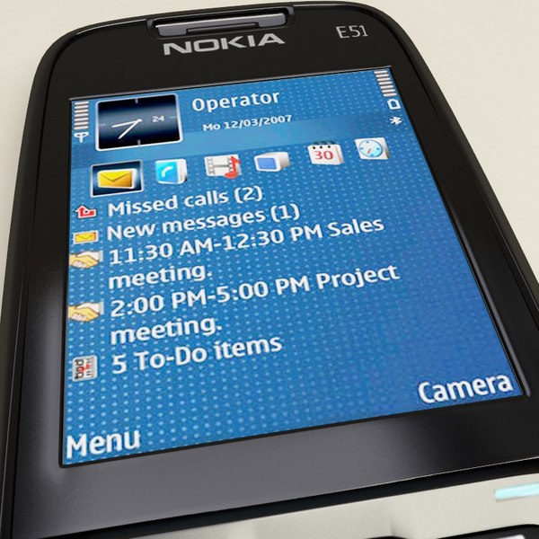 nokia phones v2 3d model