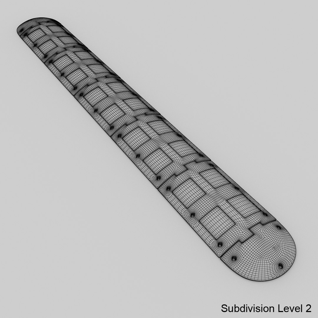 3d Speed Bump Model
