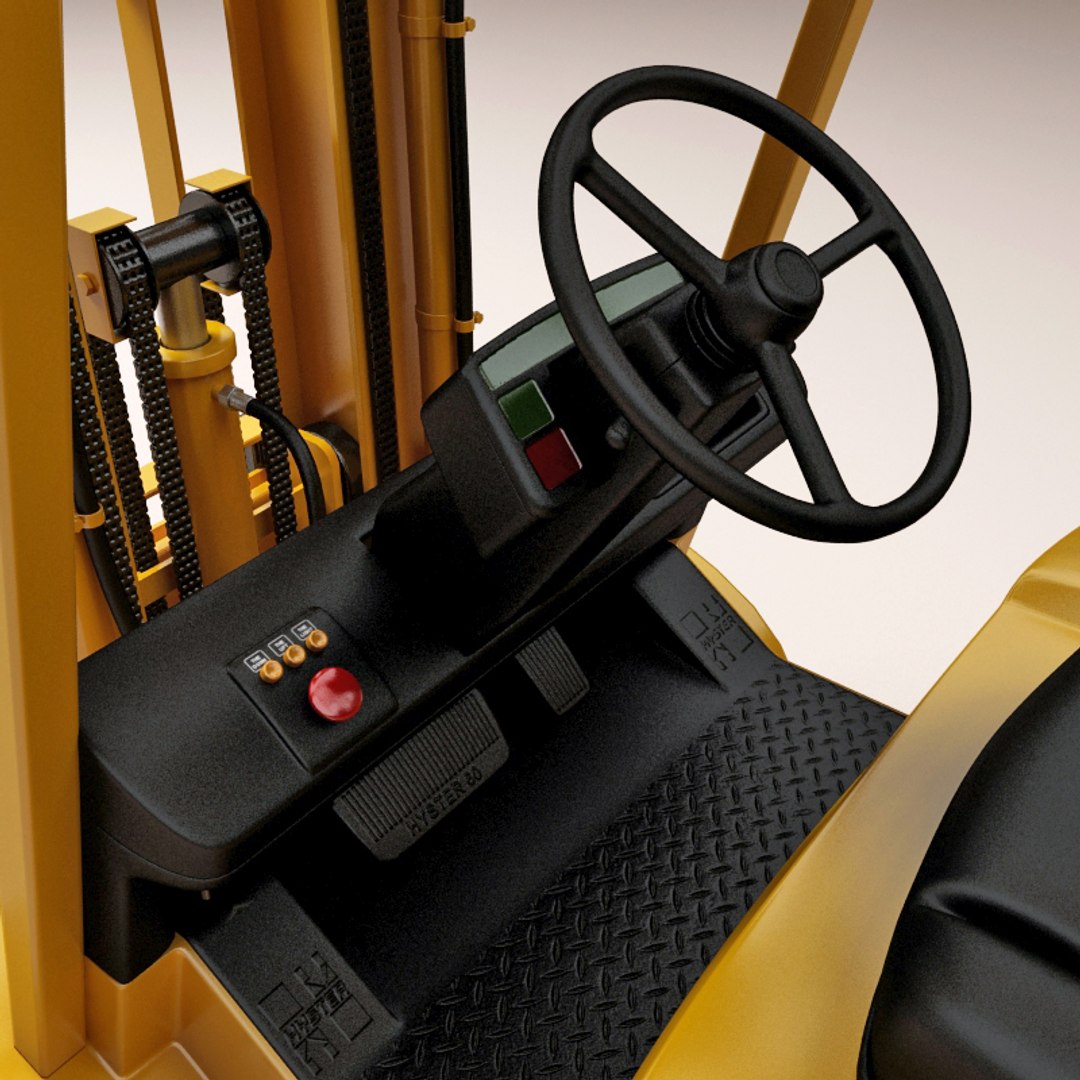 3ds max forklift hyster s60xm v2
