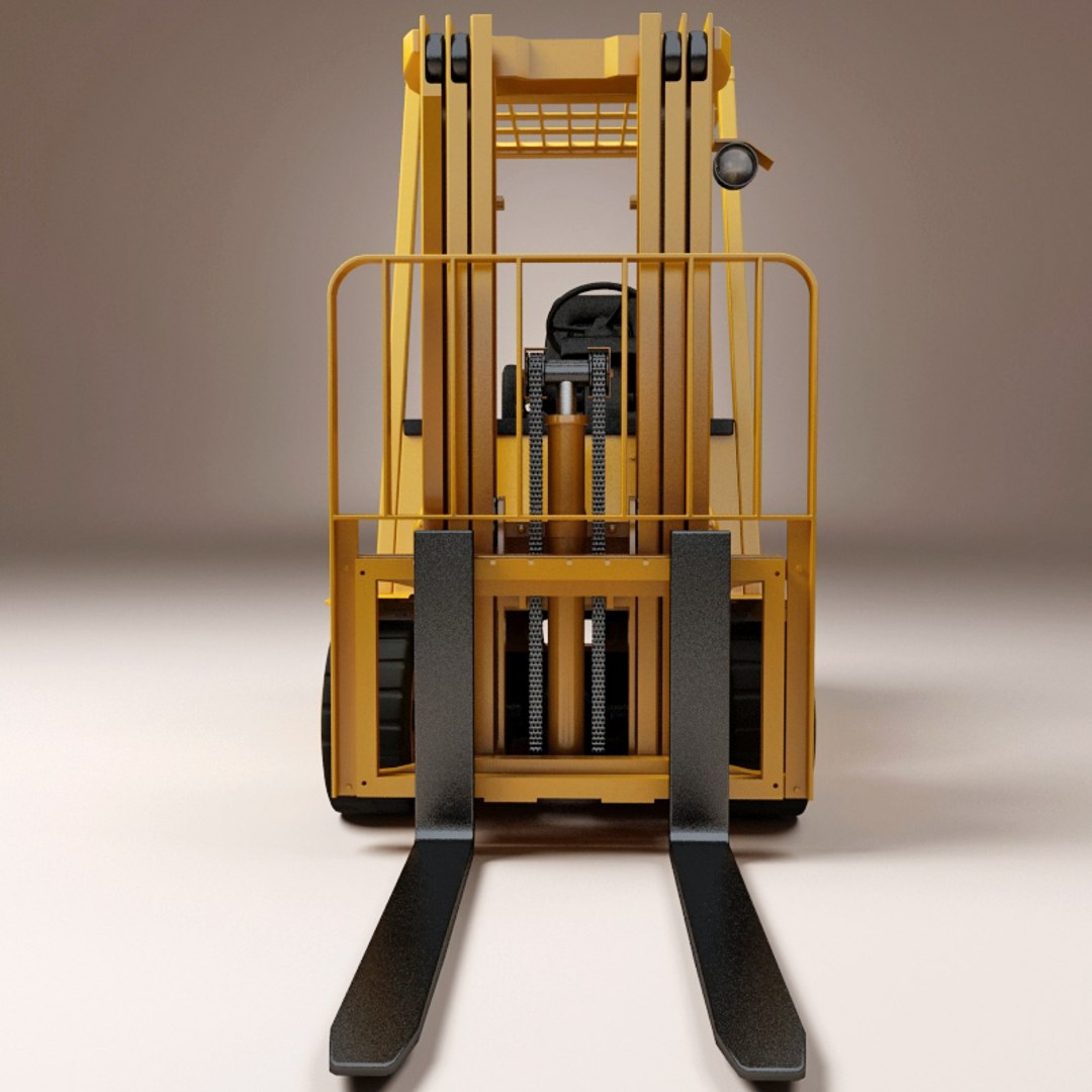 3ds max forklift hyster s60xm v2
